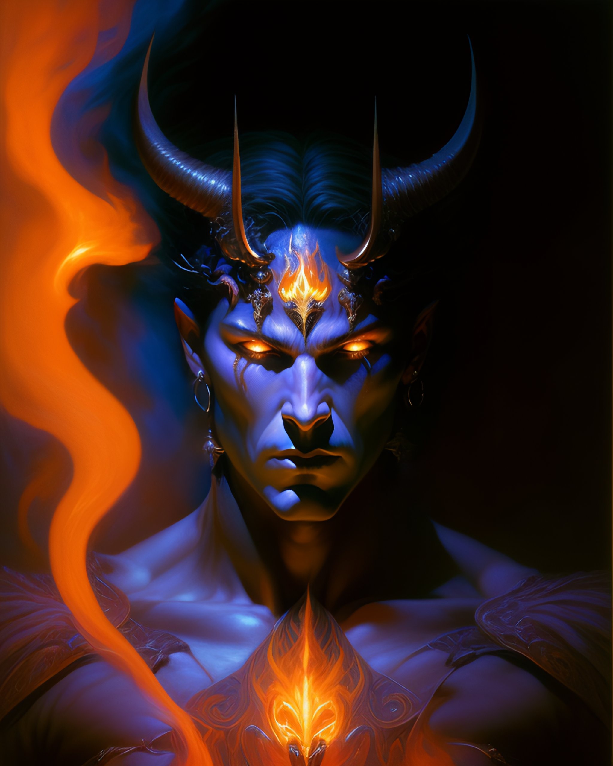 Lexica - A demon made of wisps of smoke ready to tear into your soul ...