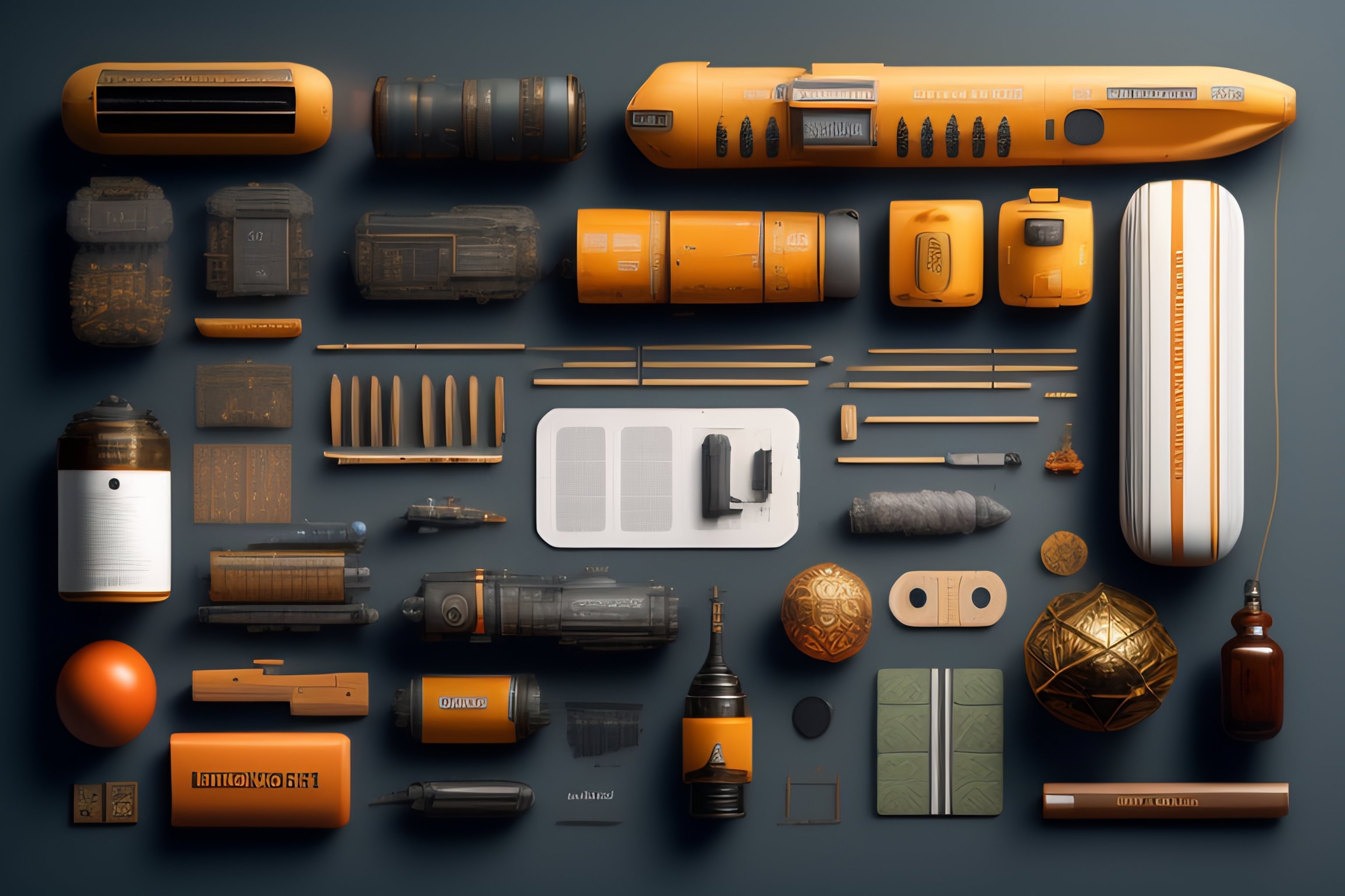 Lexica - Writer, costumes and props, knolling, knolling layout ...