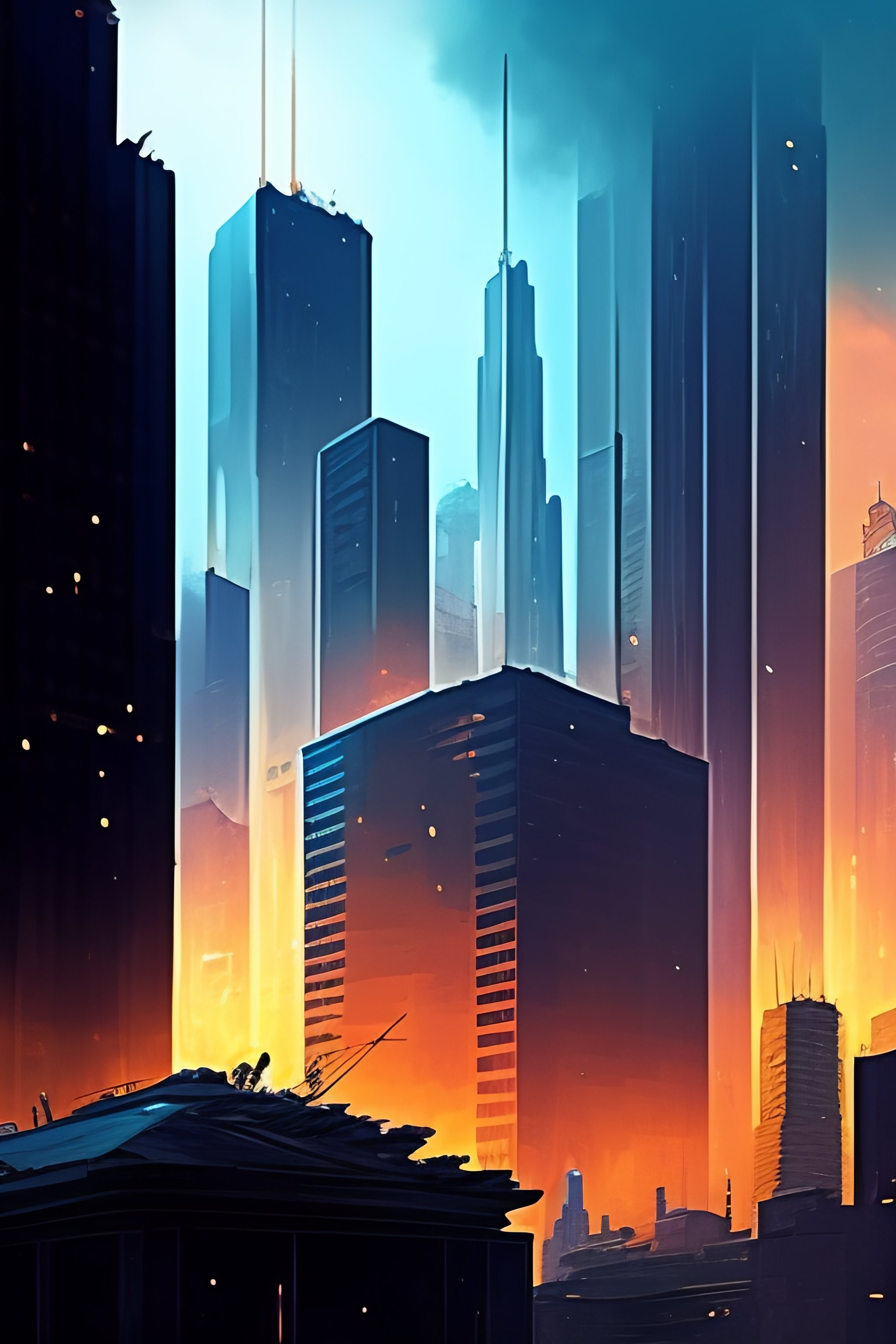 Lexica - Comics style picture of a super hero builder rebuilding ...