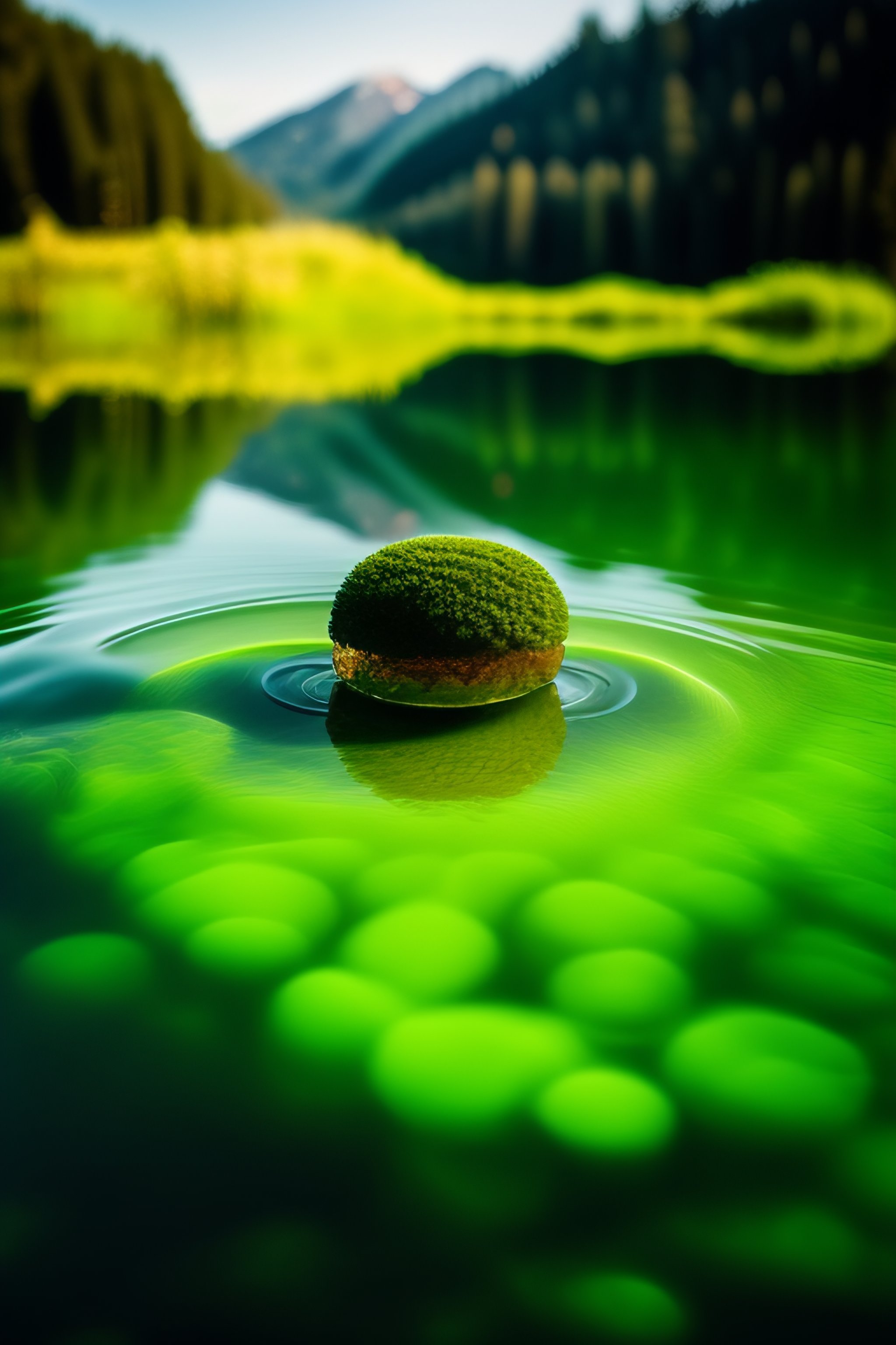 Lexica - Marimo in lake