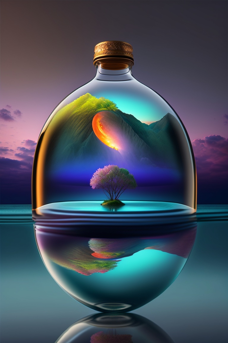 Lexica - Reflection and introspection: Using the image of the bottle in ...