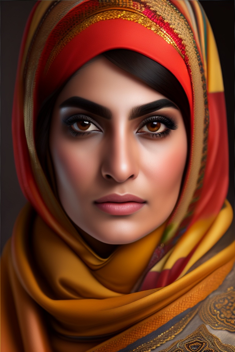 Lexica - Iranian woman with a round fat face, crying, sad sad very sad ...