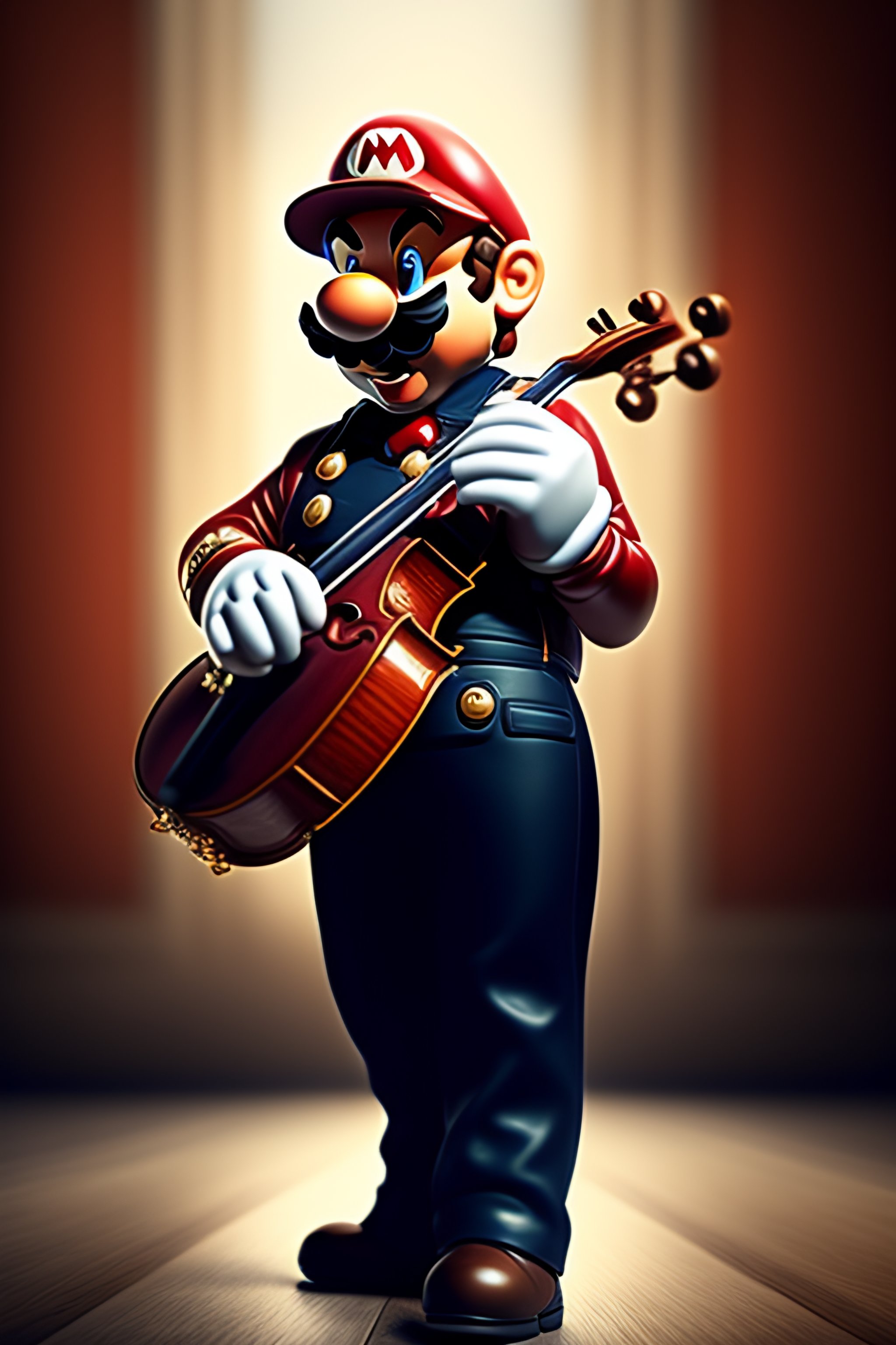 Lexica - Super mario playing violin