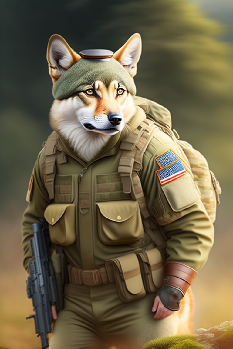 Lexica - Wild animals in military cloths, wild animals in military ...