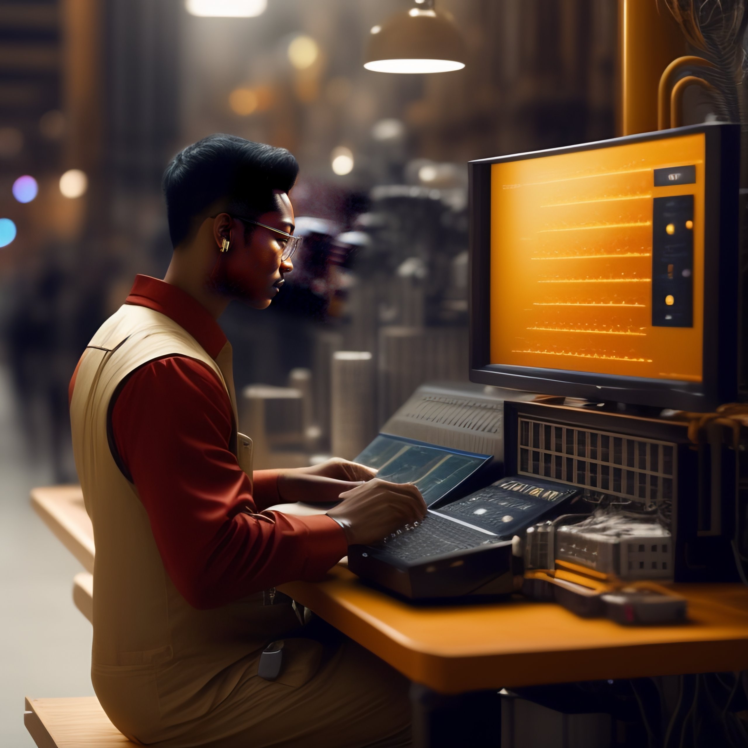 Lexica - Human working with AI