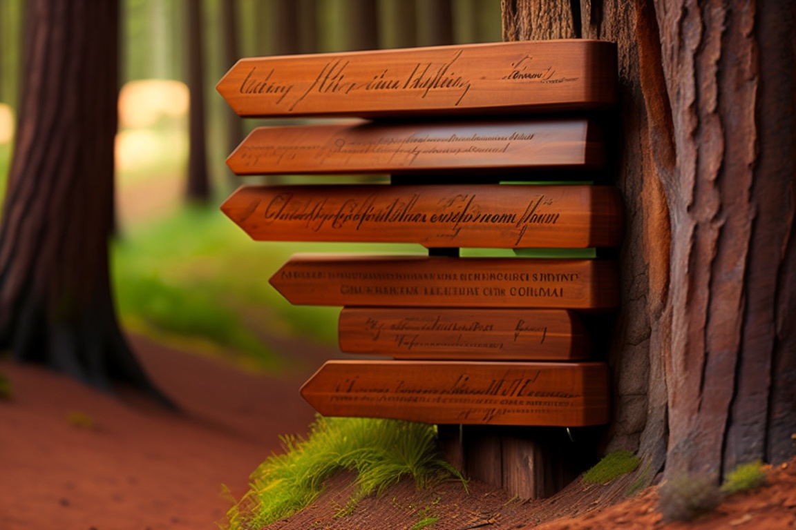 Lexica - As the path unfolds, various signposts emerge along the way ...