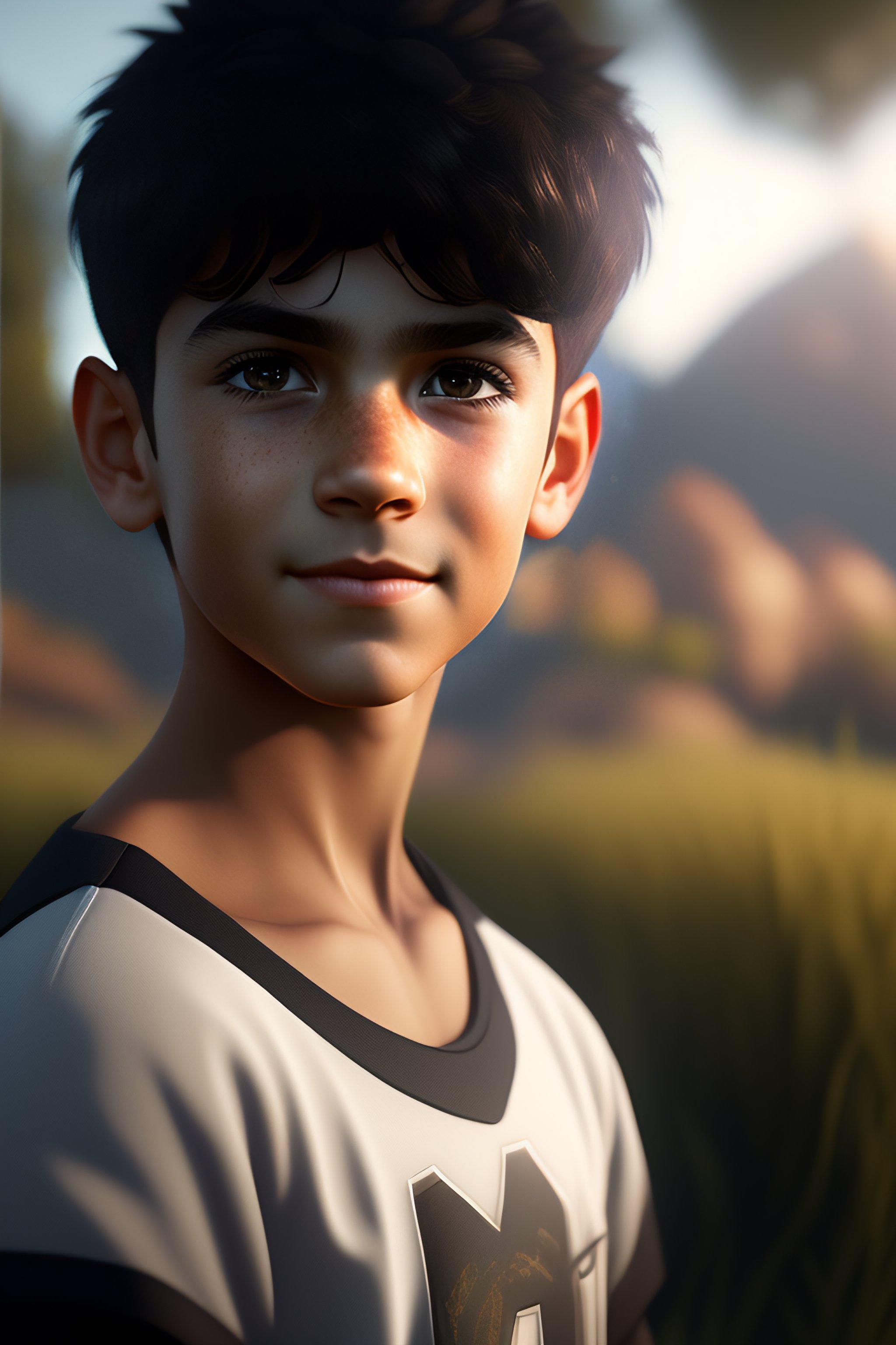 Lexica - An epic fantasy comic book style portrait painting of a young ...