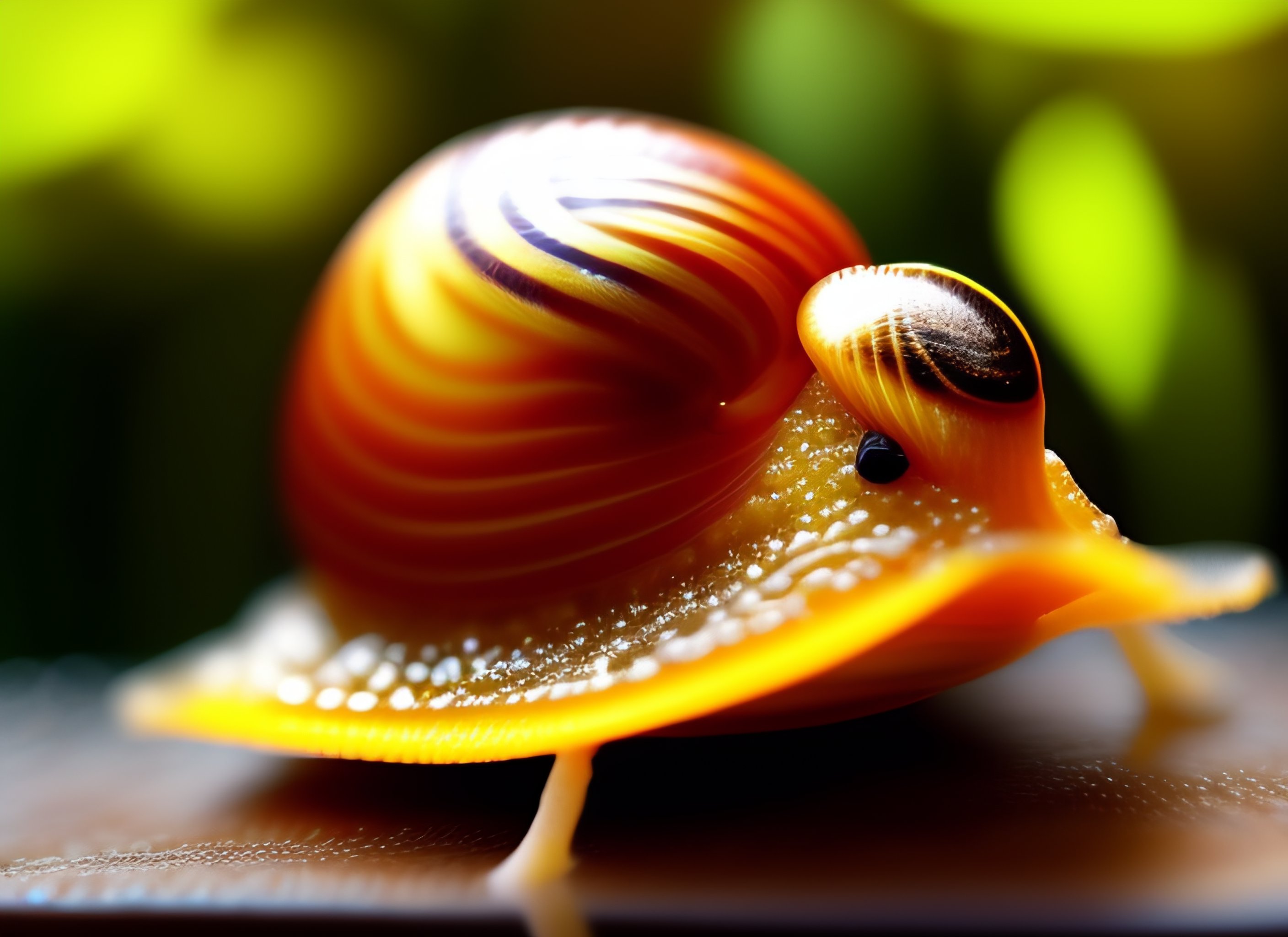 Lexica - Snail in the shape of a space ship