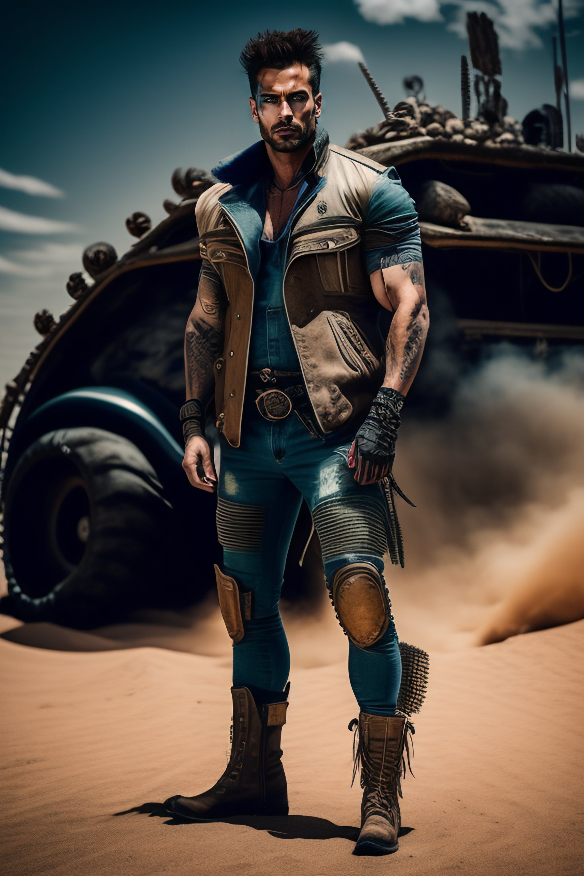 Lexica - Post apocalyptic resident evil mad max inspired sand fashion ...