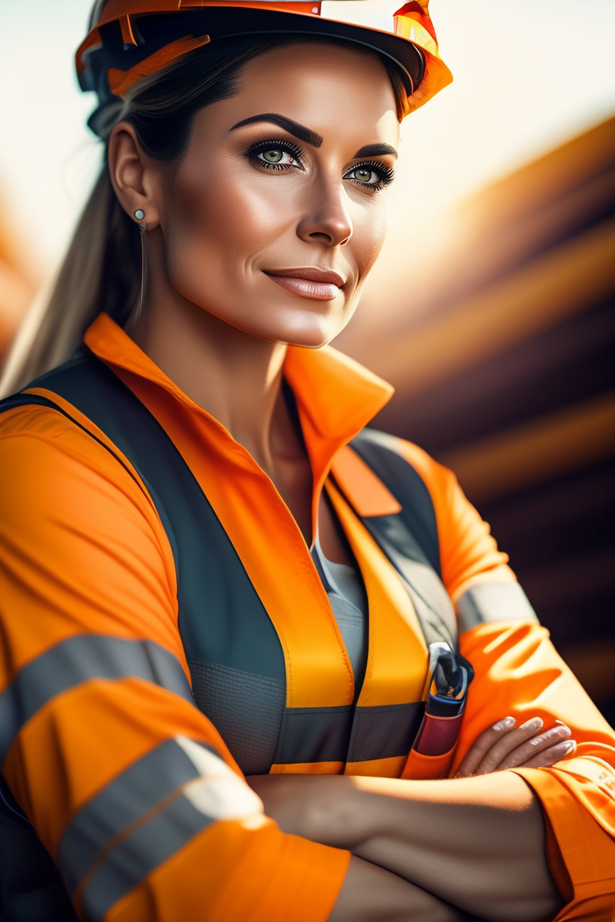 Lexica - Highly detailed full body character portrait of a female arms ...