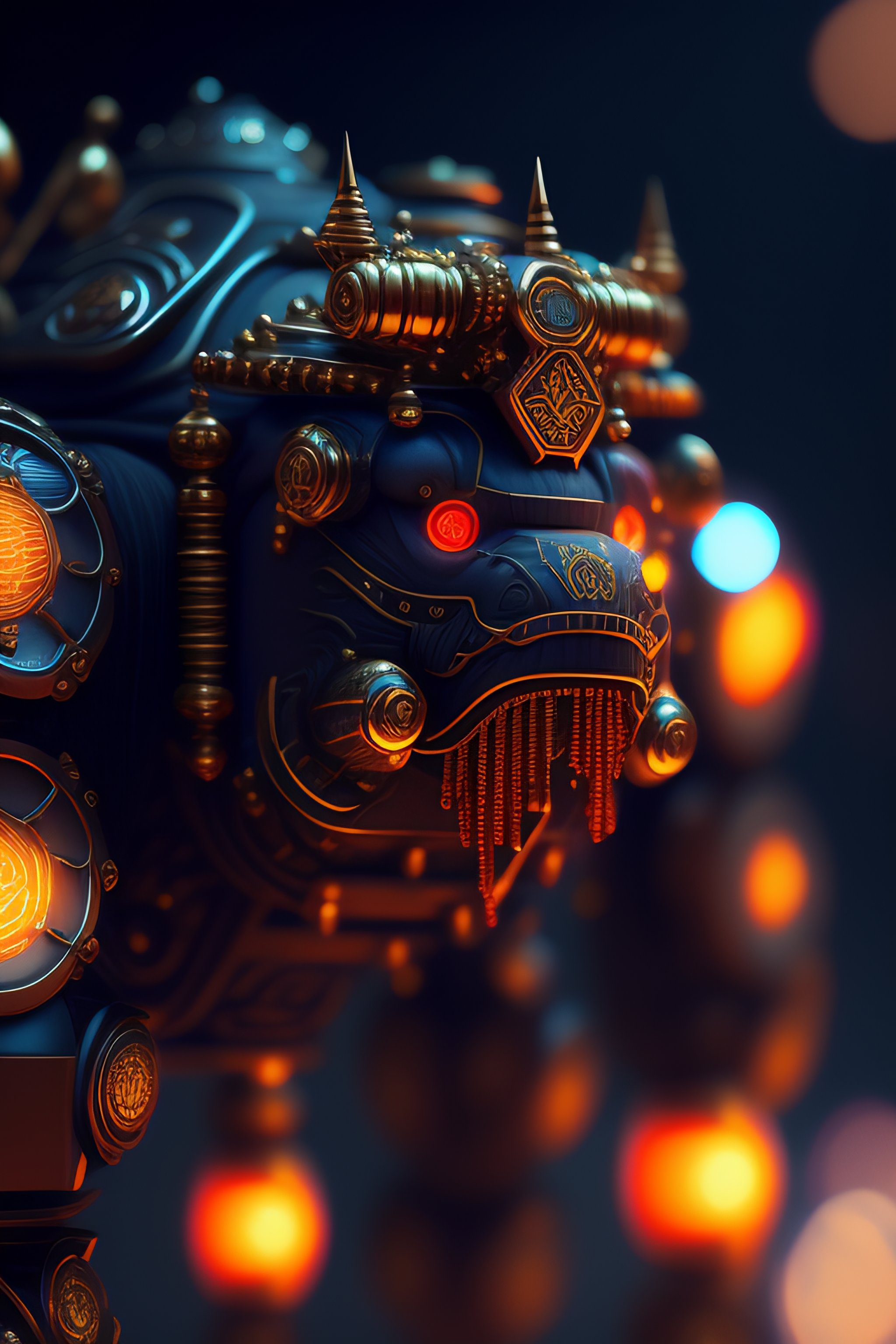 Lexica - Benjamin Franklin Steampunk, robot, oni, japanese pottery ...