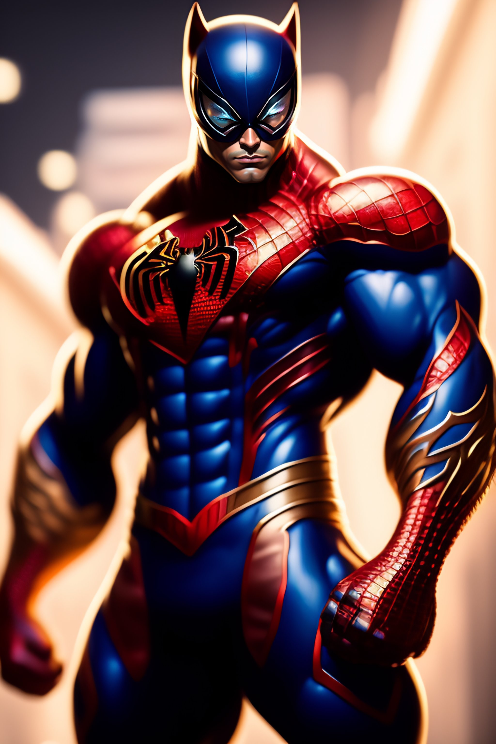 Lexica - Full body potrait of super muscular ripped body felix fox as ...