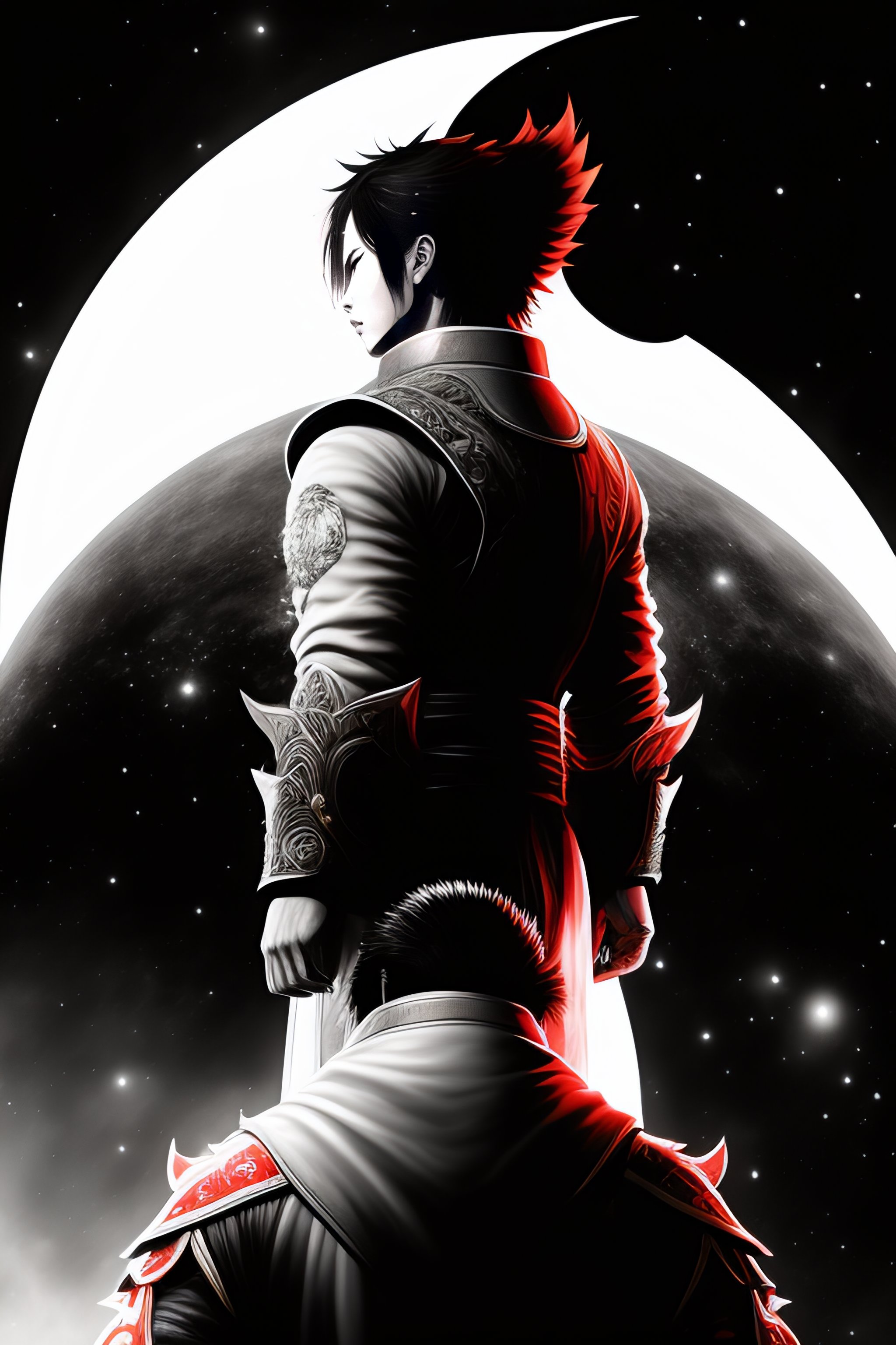 Lexica - An award winning line art illustration of a Tekken character ...