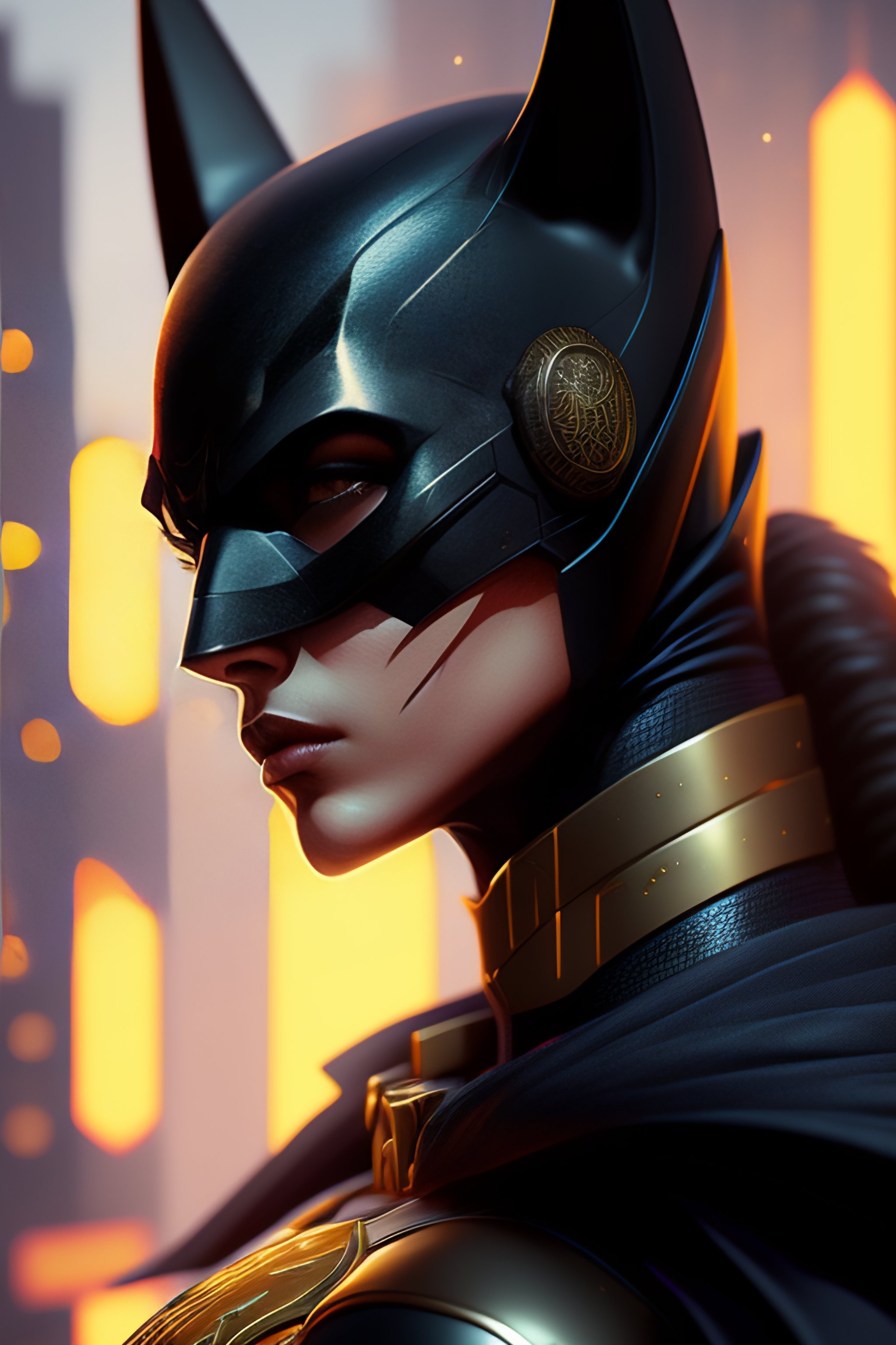 Lexica - Batman cyberpunk sharp details, sharp focus, elegant, highly ...