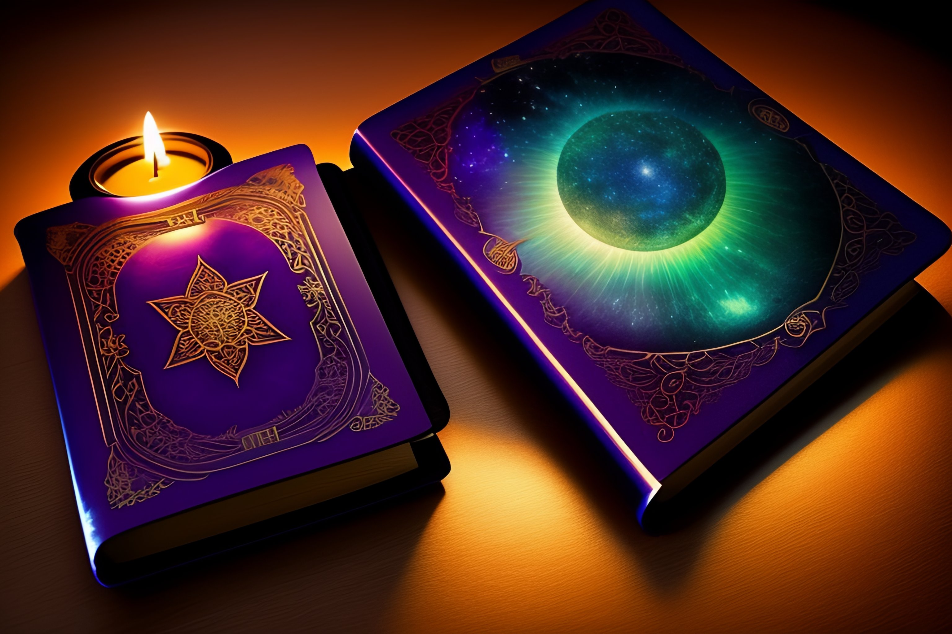 Lexica - Front view, Generate an image for cover of a Book of Shadows ...