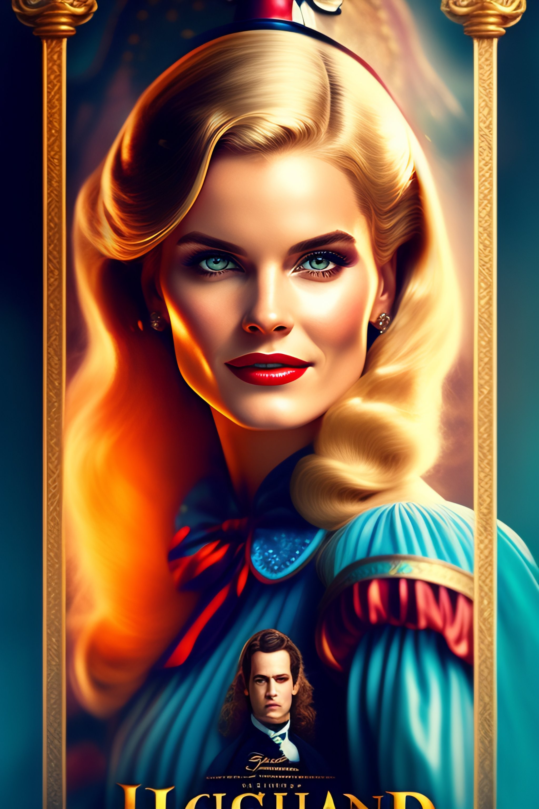 Lexica - Alice in the wonderland movie poster, Tarantino style, ultra ...