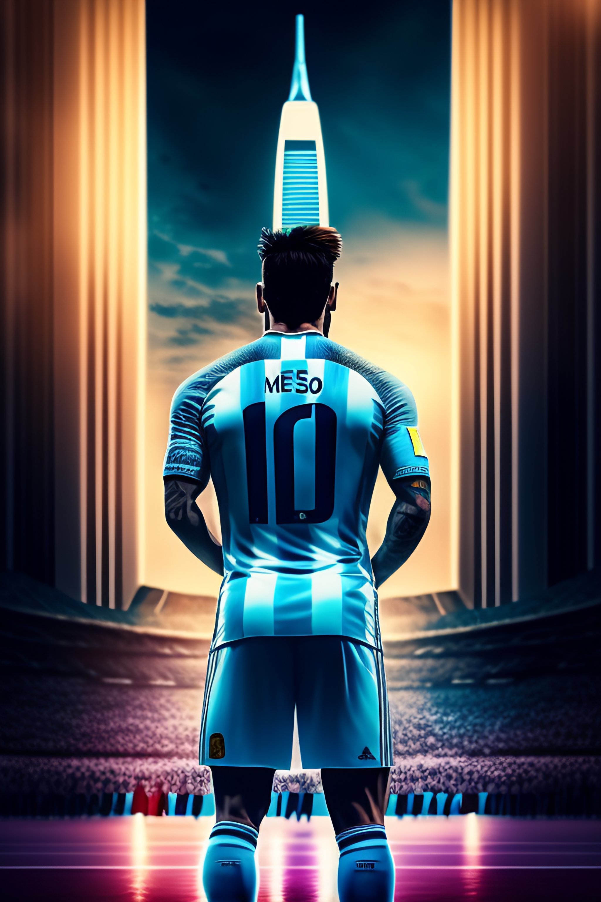Lexica - Lionel messi with the argentina team, lifting the world cup ...