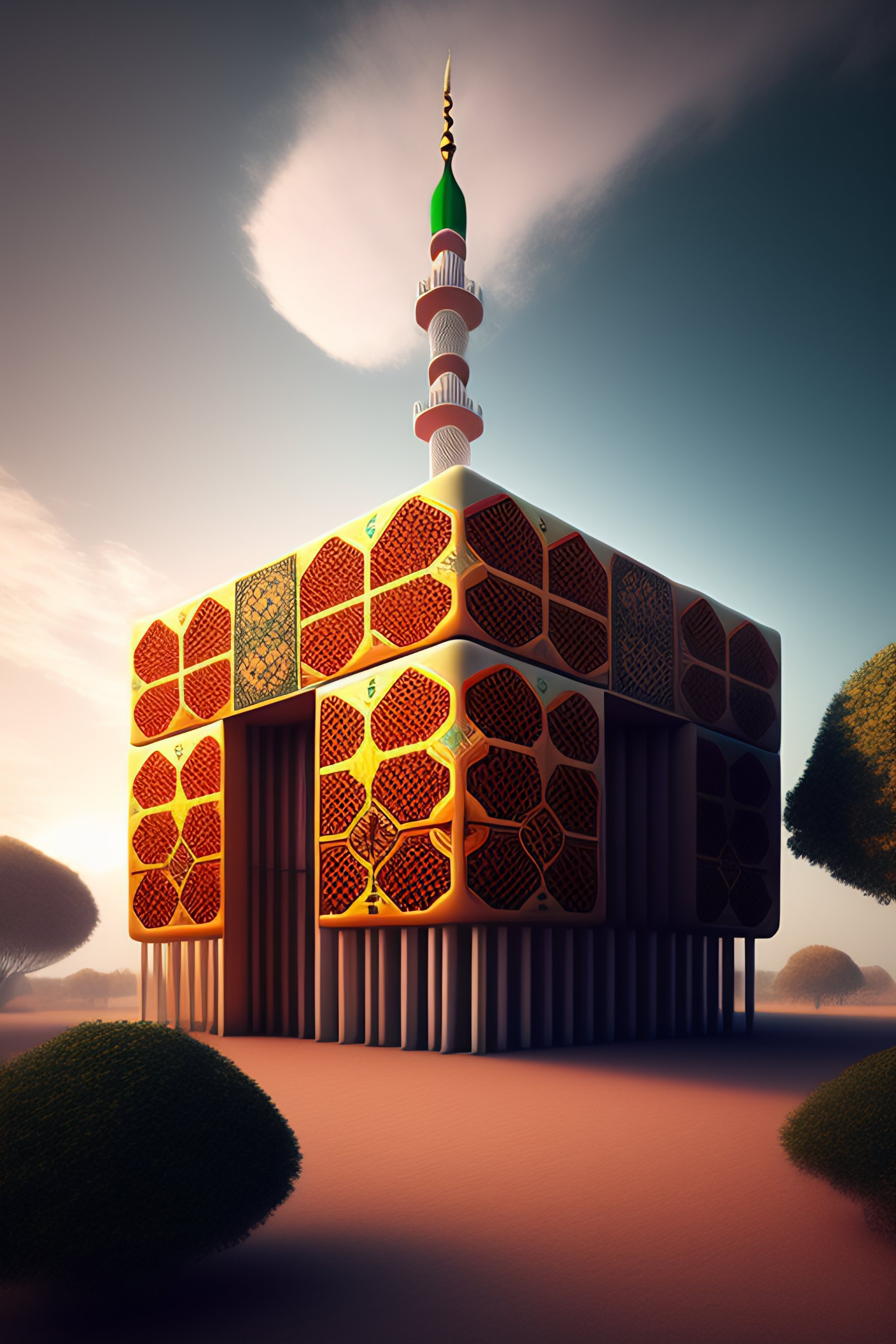 Lexica - Cube mosque