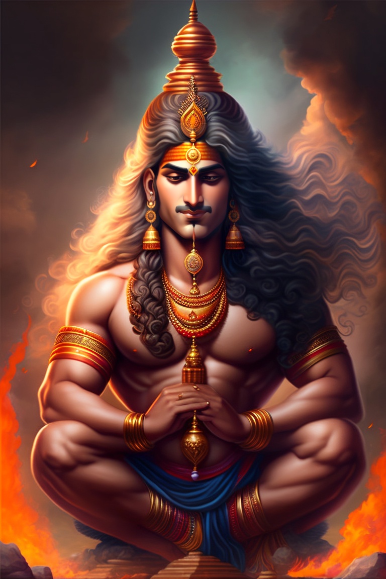 Lexica - Lord Shiva, the Hindu deity, is revered as the destroyer and ...