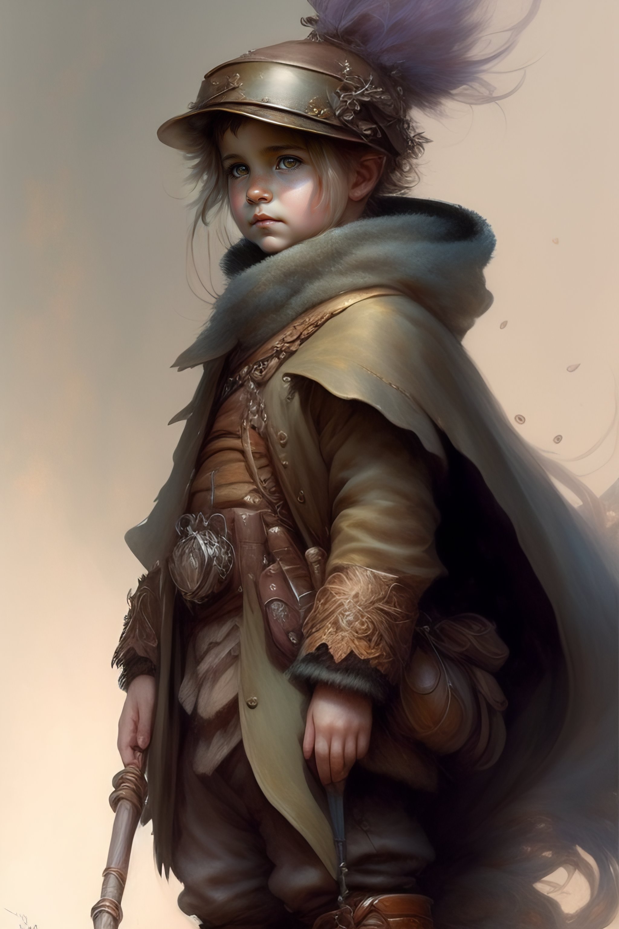 Lexica - Fantasy character . muted colors. by Jean-Baptiste Monge