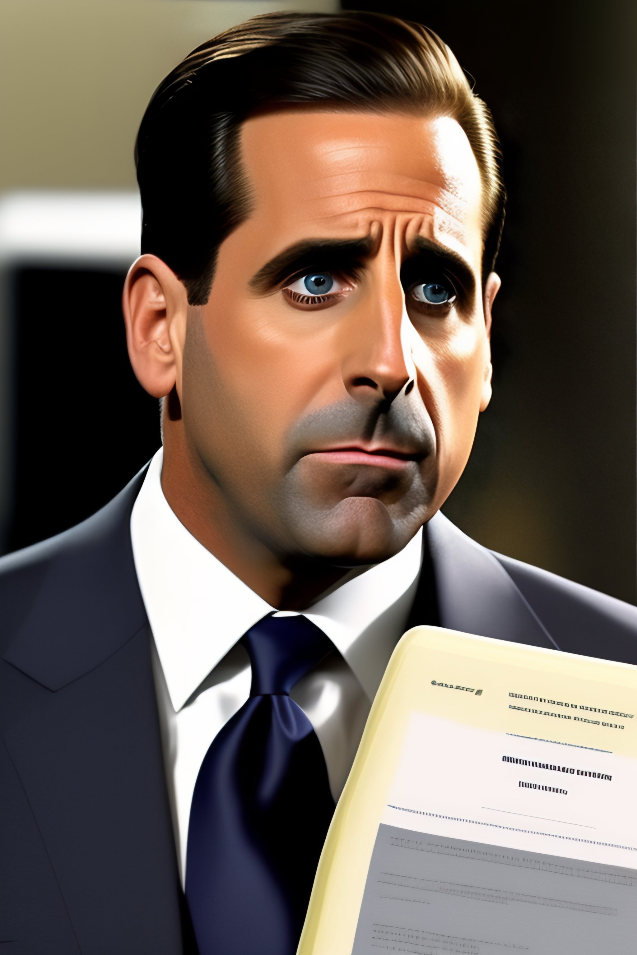 Lexica - Michael scott from the office, loading weapons, zombies ...