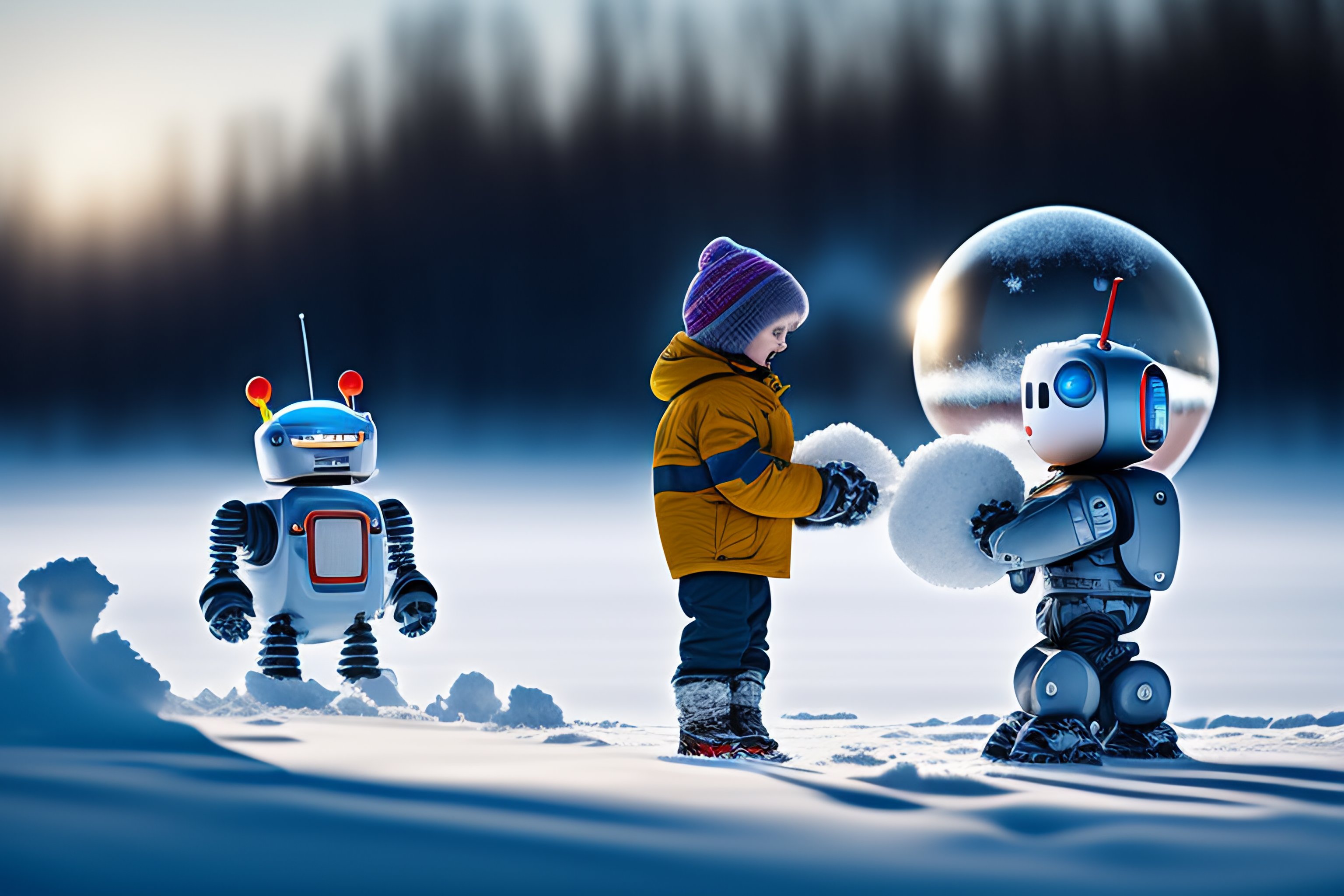 Lexica - Robots and human children are making a big snowball in the ...