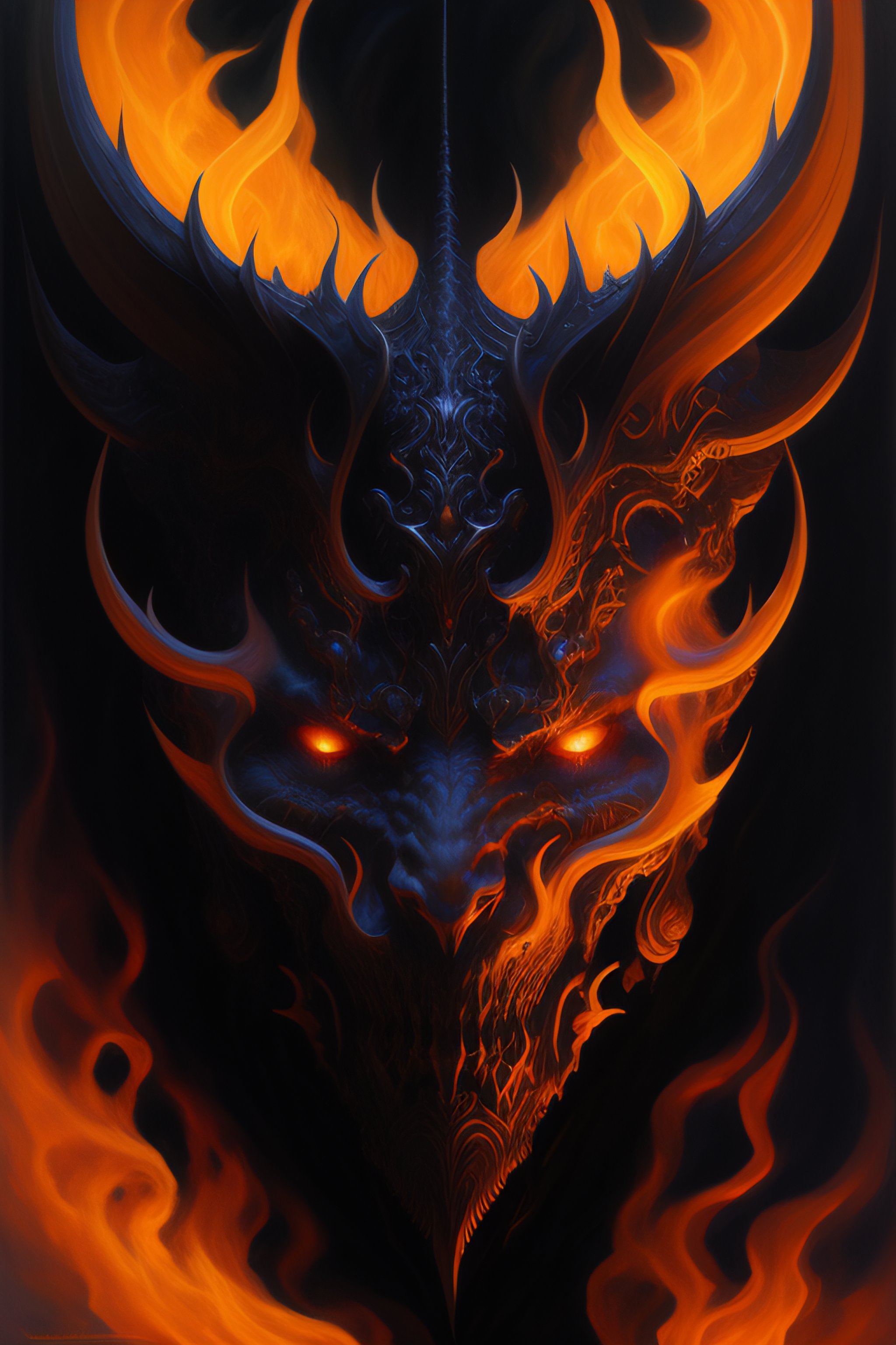 Lexica - A demon made of wisps of smoke ready to tear into your soul ...