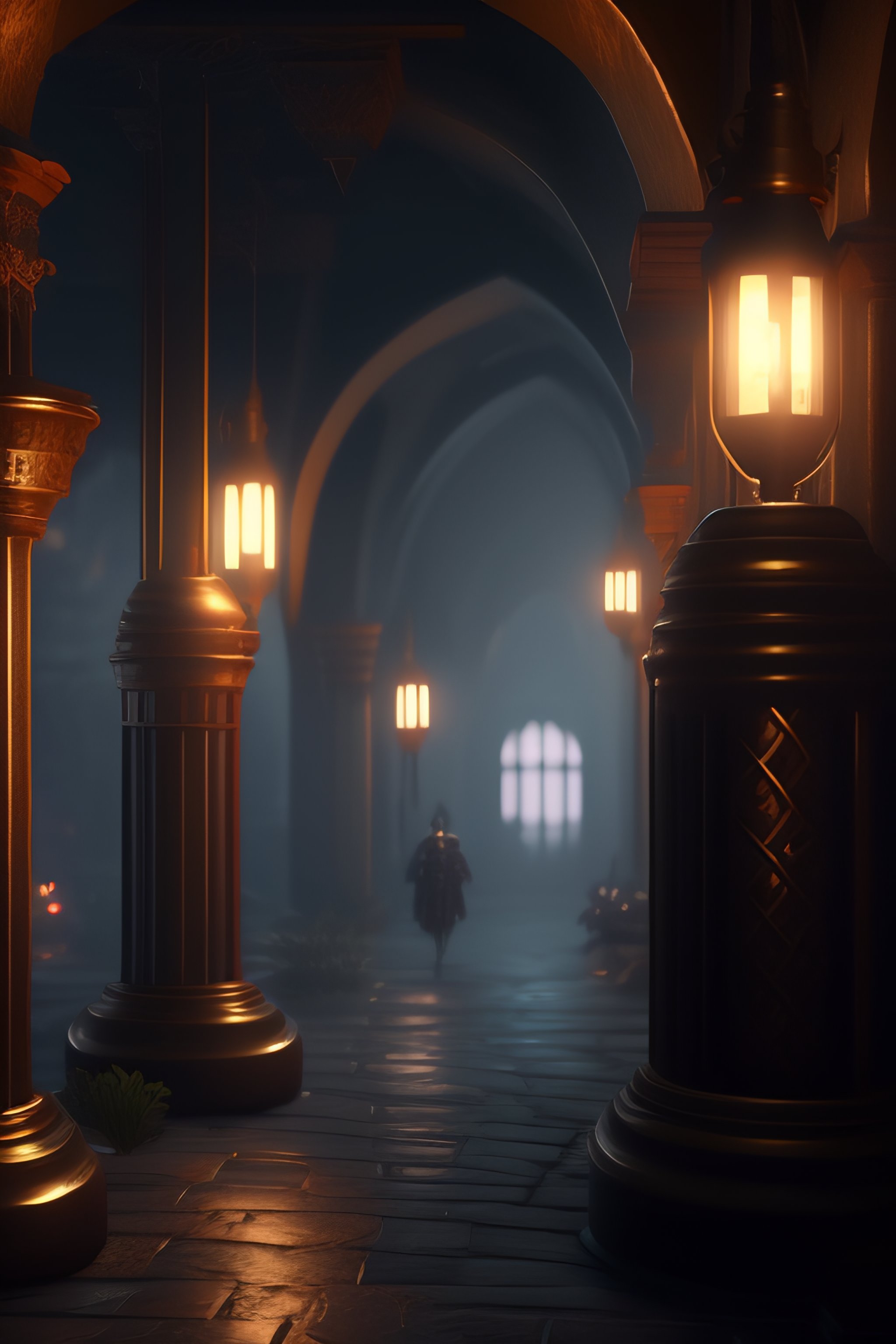 Lexica - Wednesday, catacombs, dirty thief wear, dark environment ...