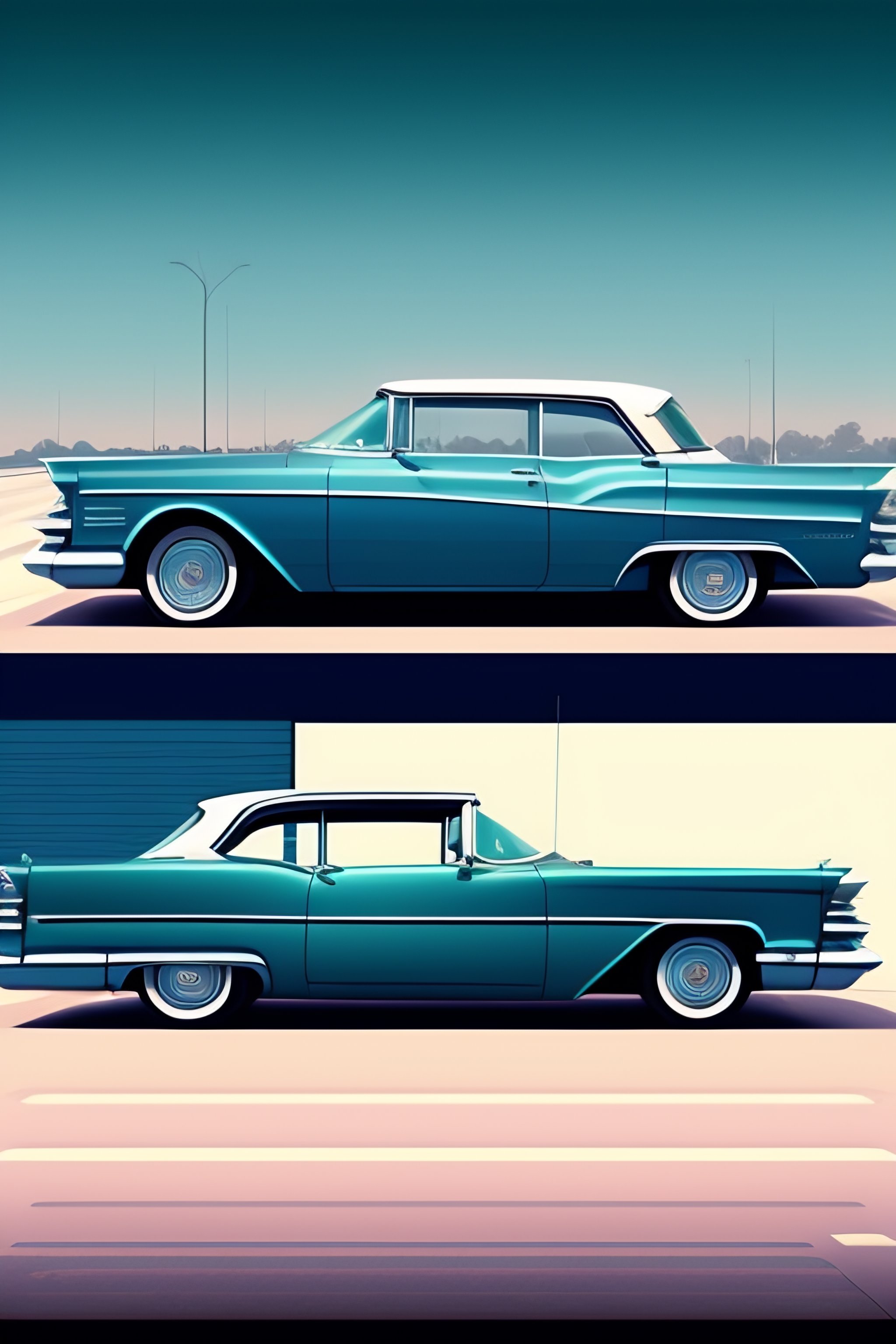 Lexica - Comic style storyboard of a tired guy driving into an empty ...