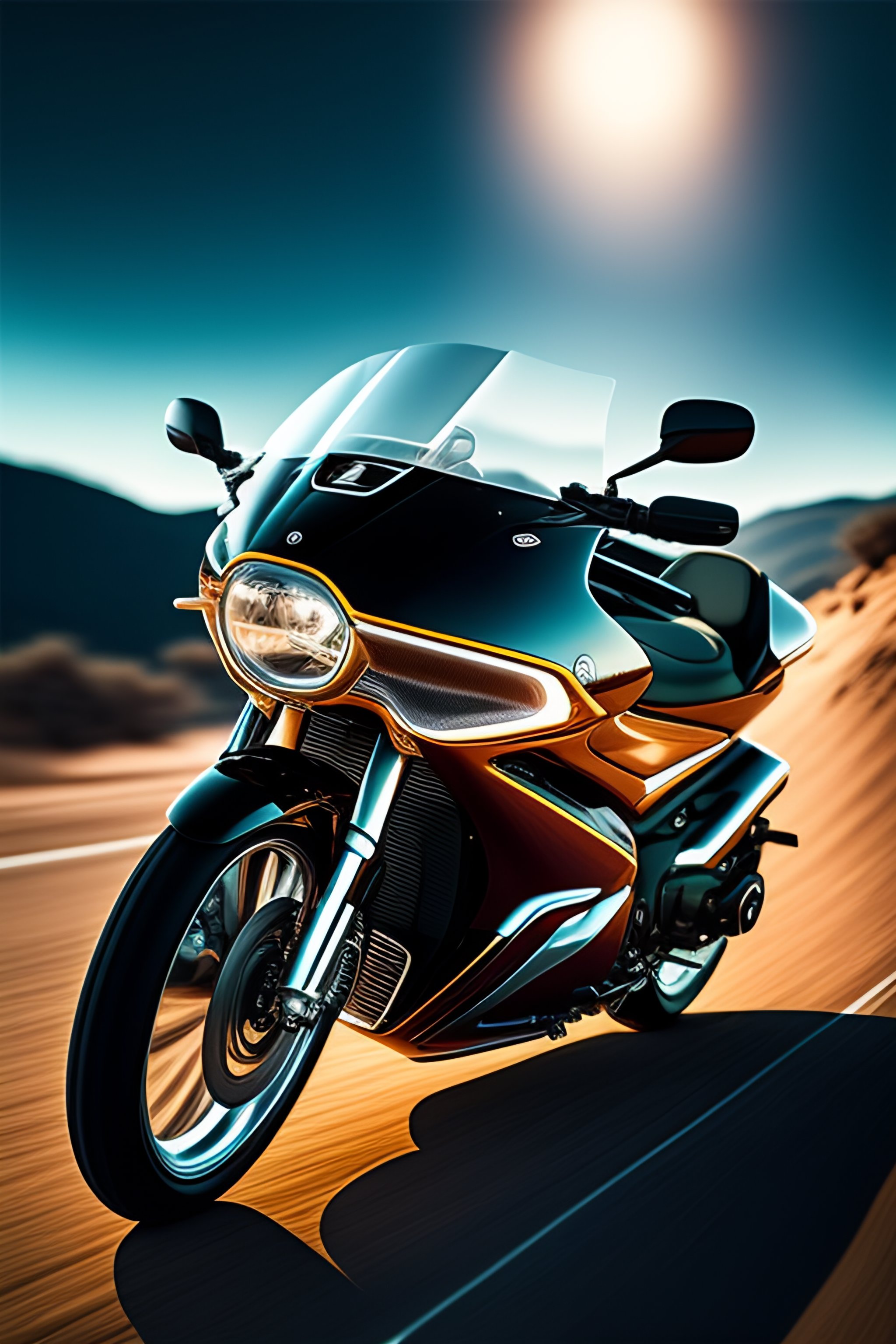 Lexica - Yamaha 115 Motorcycle Glass Chrome