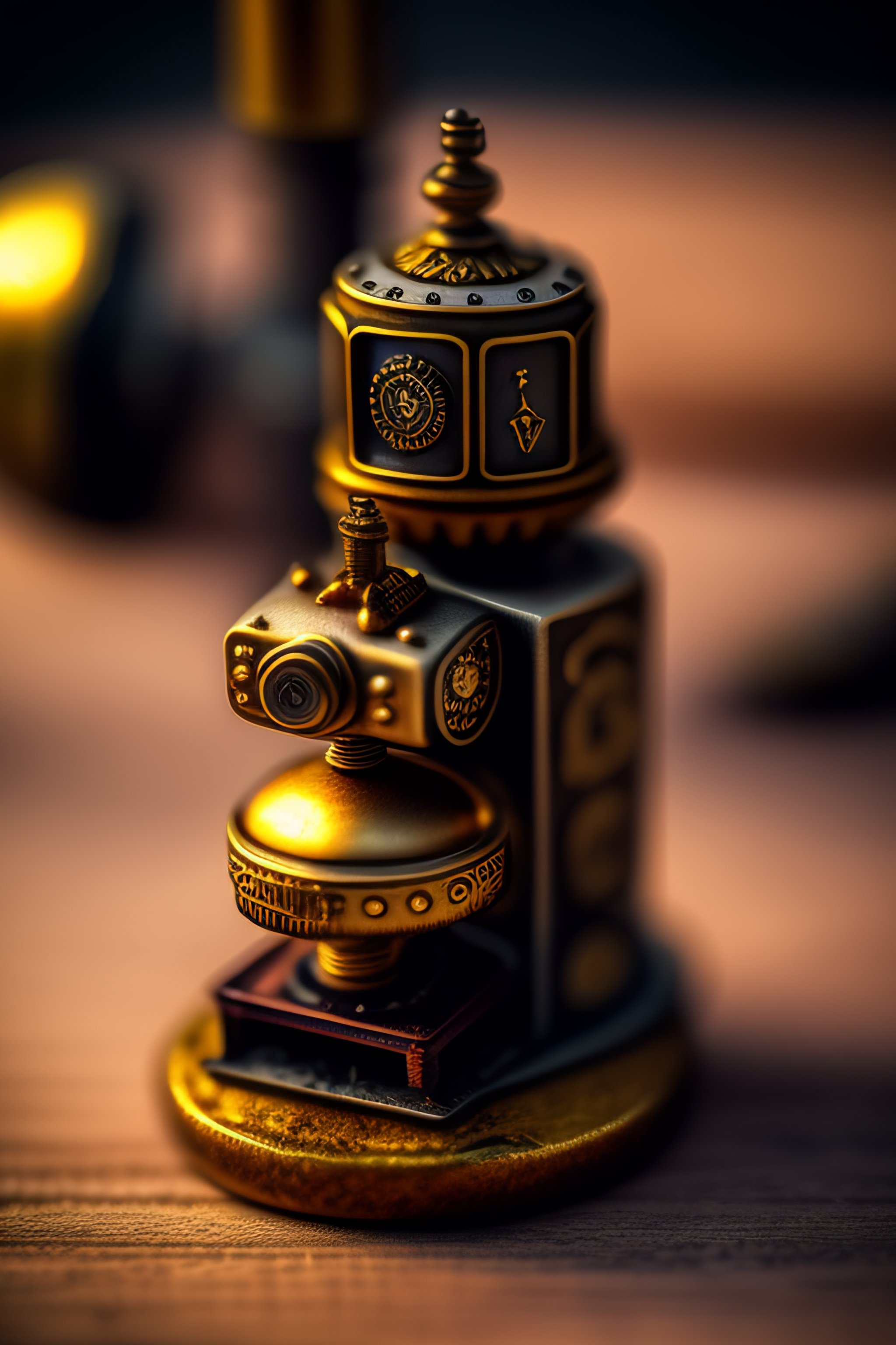 Lexica - Macro, level ground tiny a steampunk shrinking machine on ...