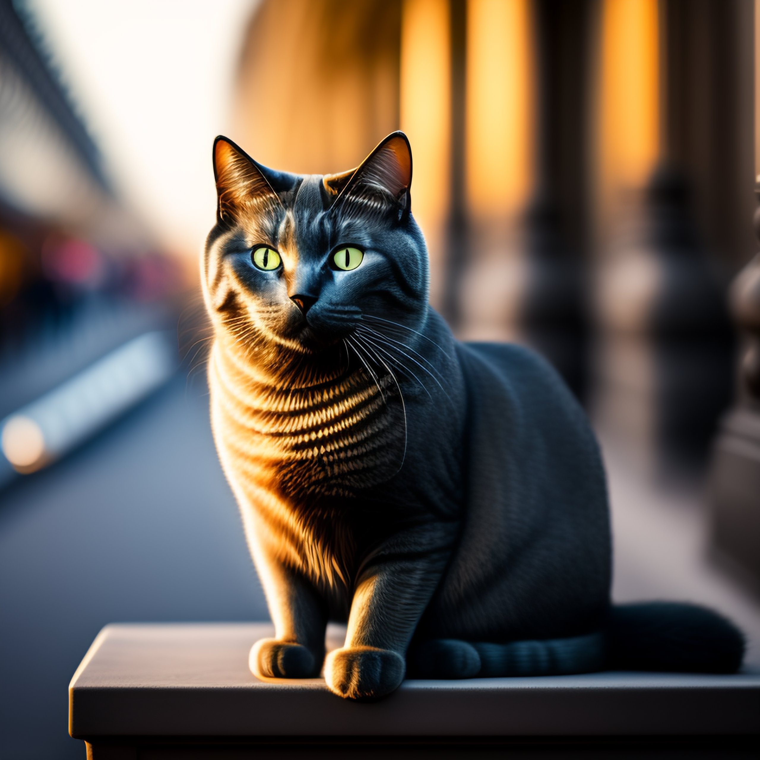 Lexica - A chartreux cat in Paris