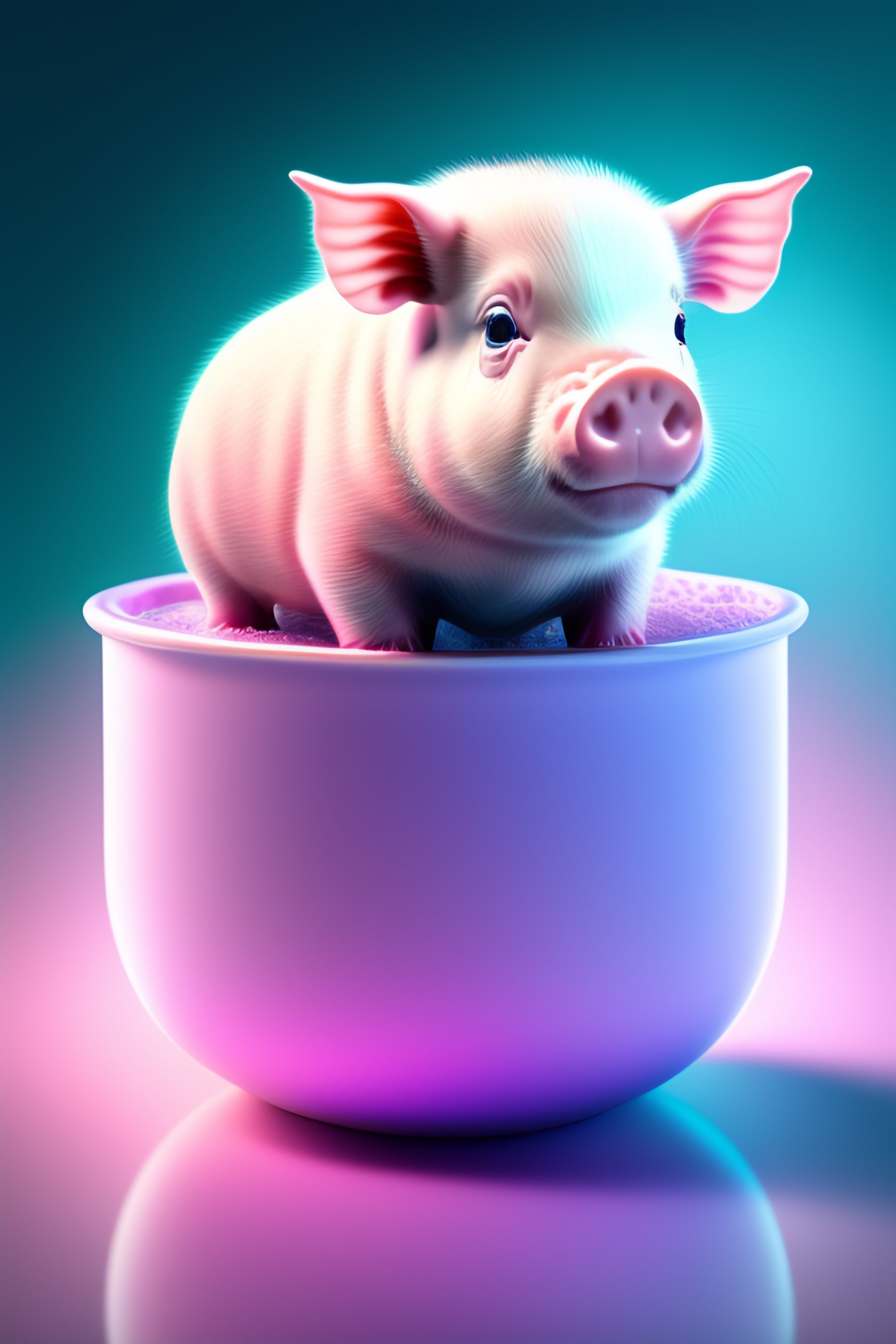 Teacup Pig Wallpaper