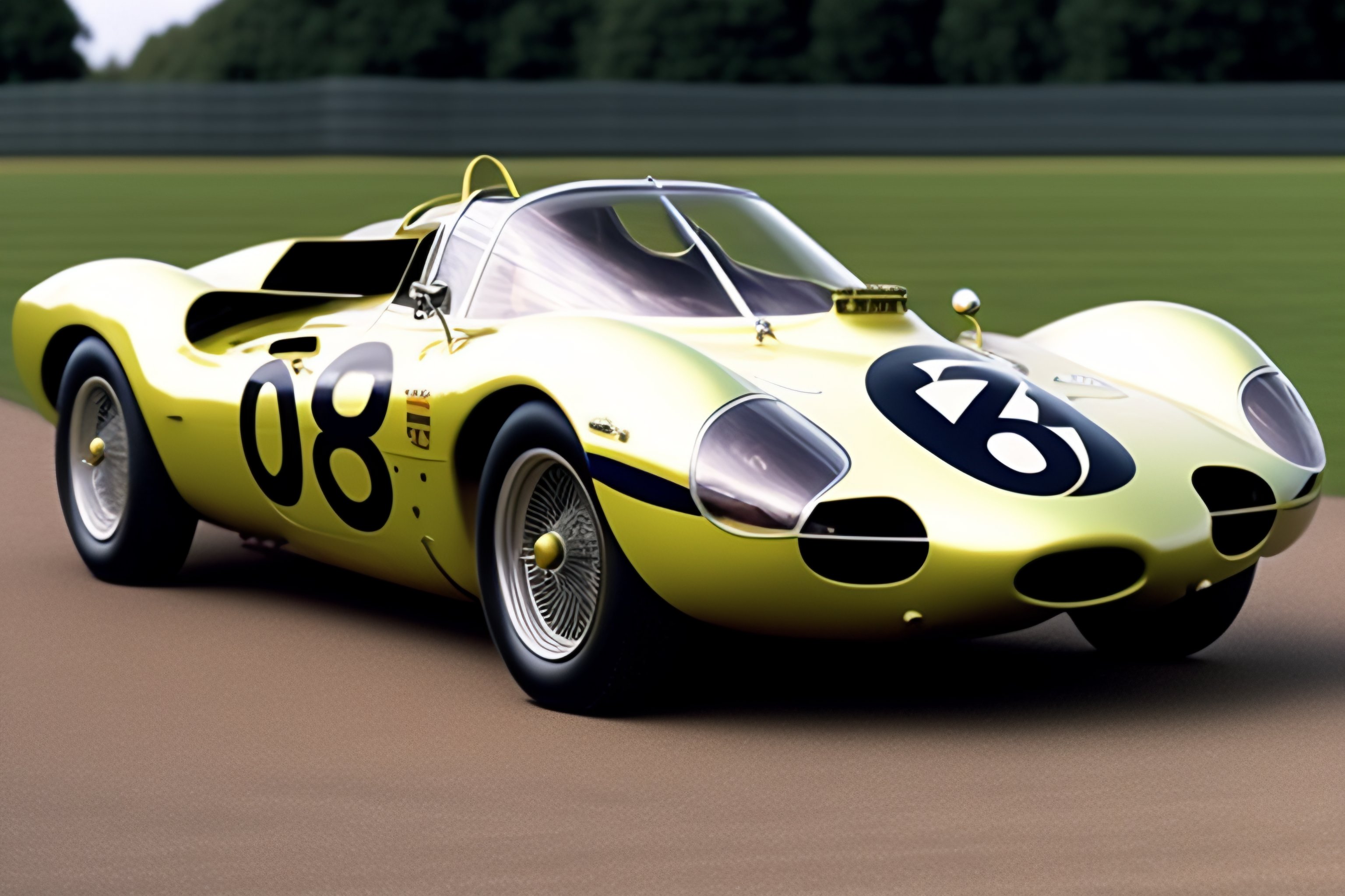 Lexica - An axolotl 1966 prototype race car at Le Mans