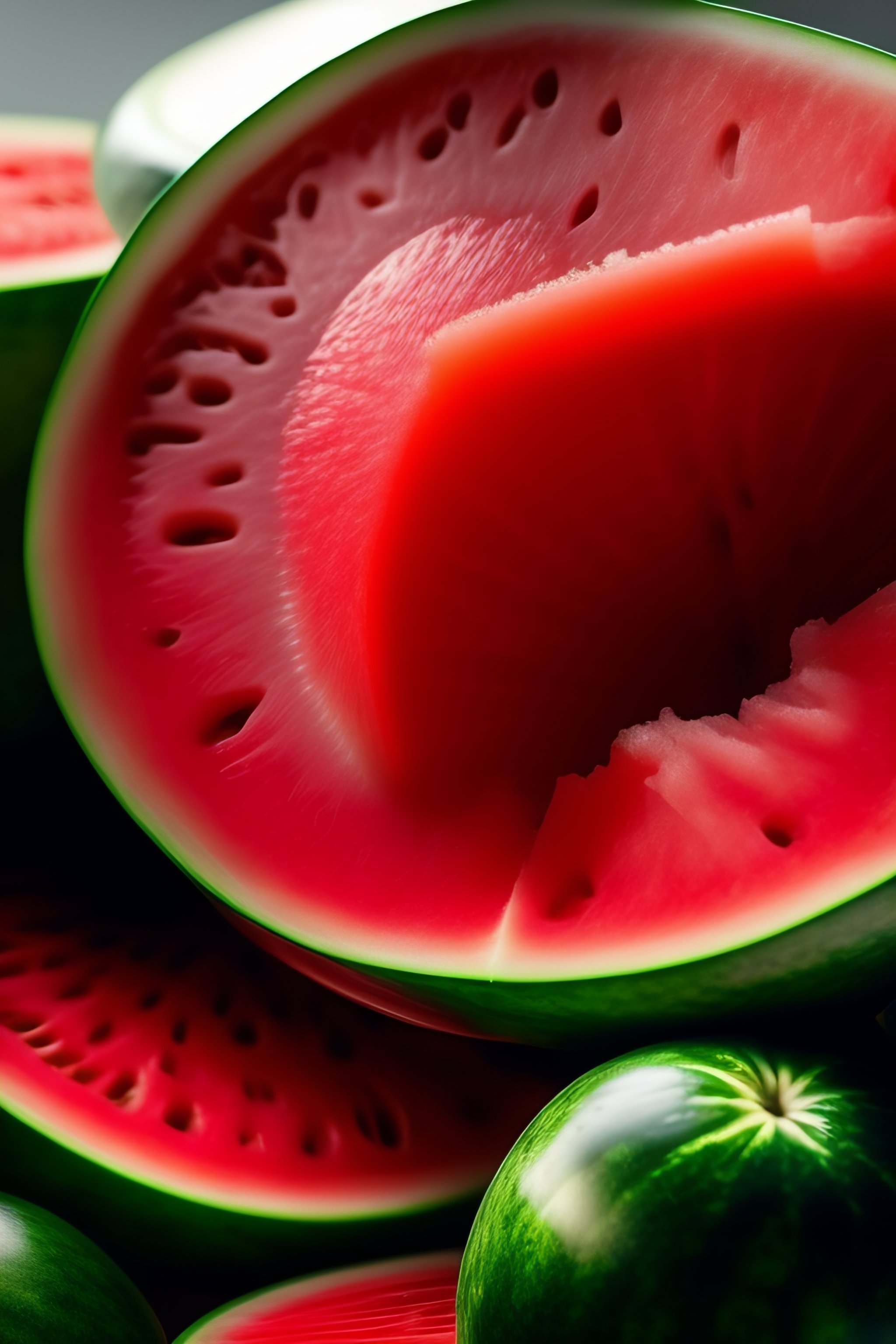 Lexica - Futuristic machine that turns watermelons into energy