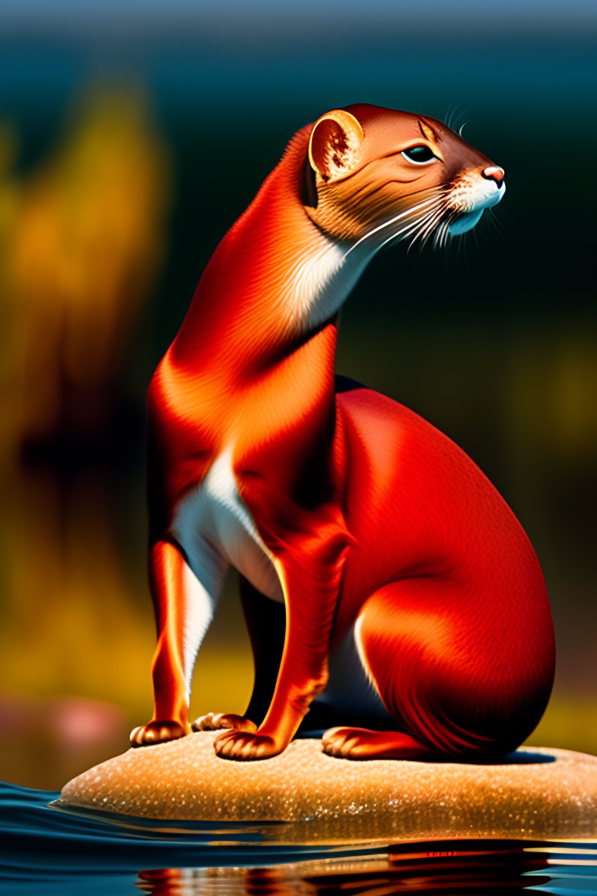 Lexica - A red otter