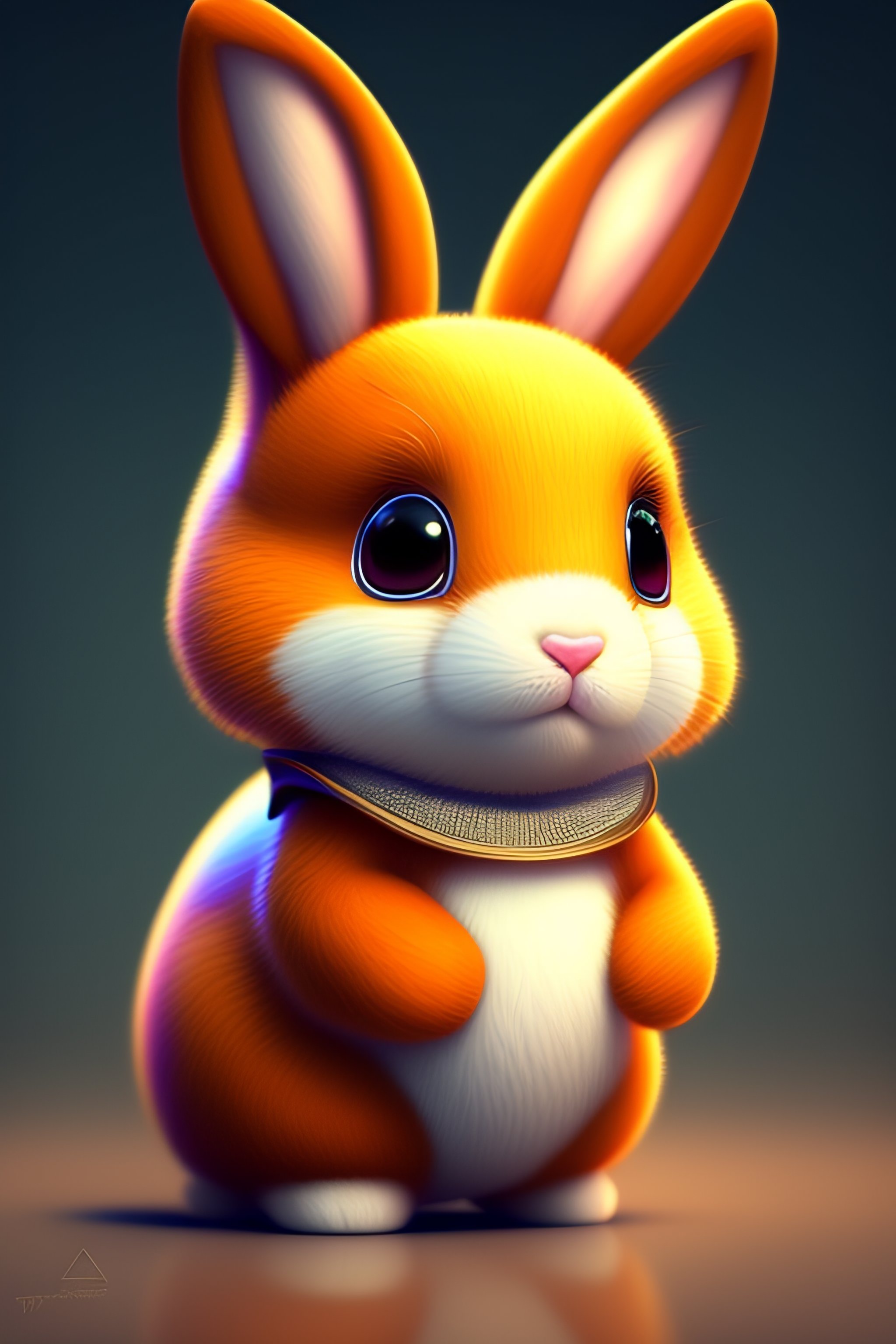 Lexica - Cute and adorable cartoon rabbit baby, fantasy, dreamlike ...