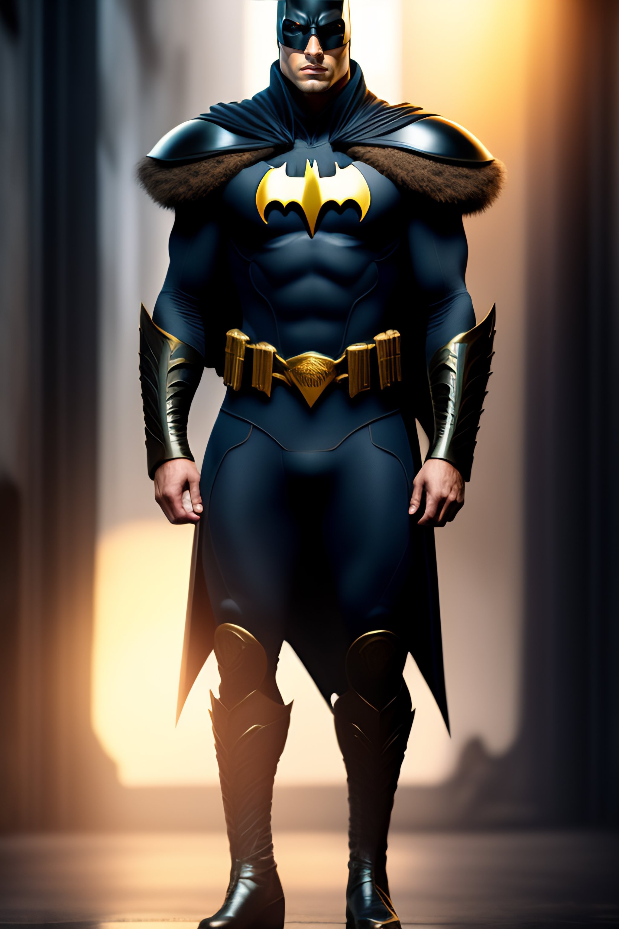 Lexica - Full body shot, handsome young man, Caucasian, Batman, gothic ...