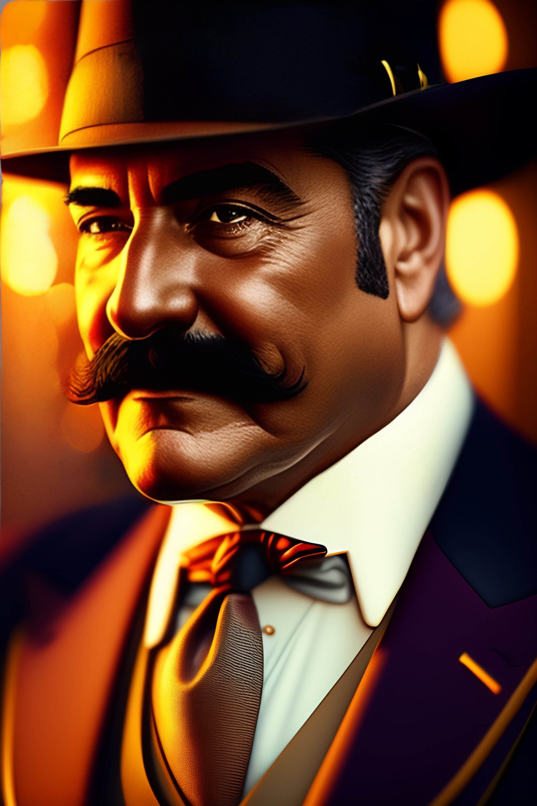 Lexica - Hercule Poirot by Agatha Christie. Using 8K high definition ...