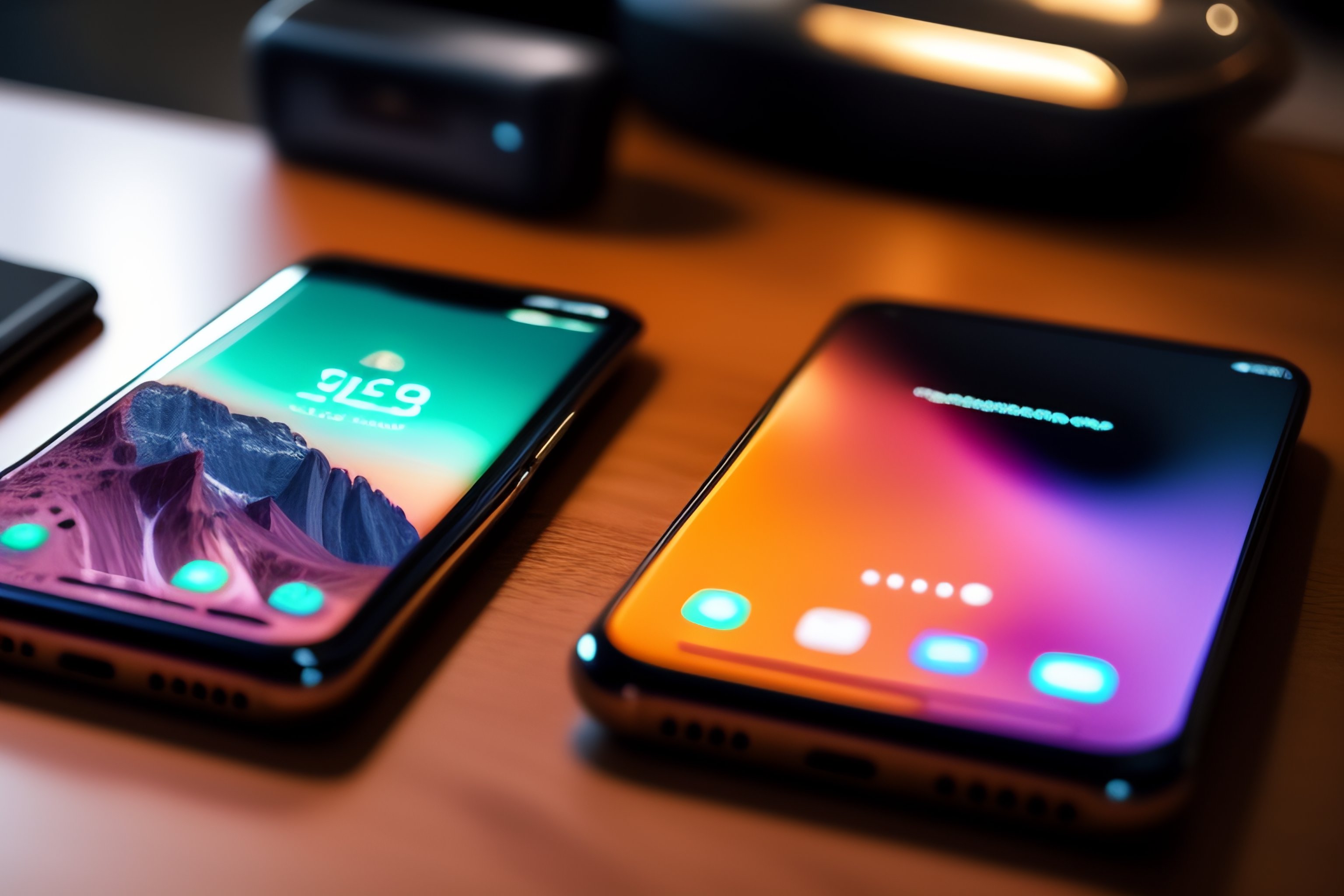 Lexica - Three phones with cash apps