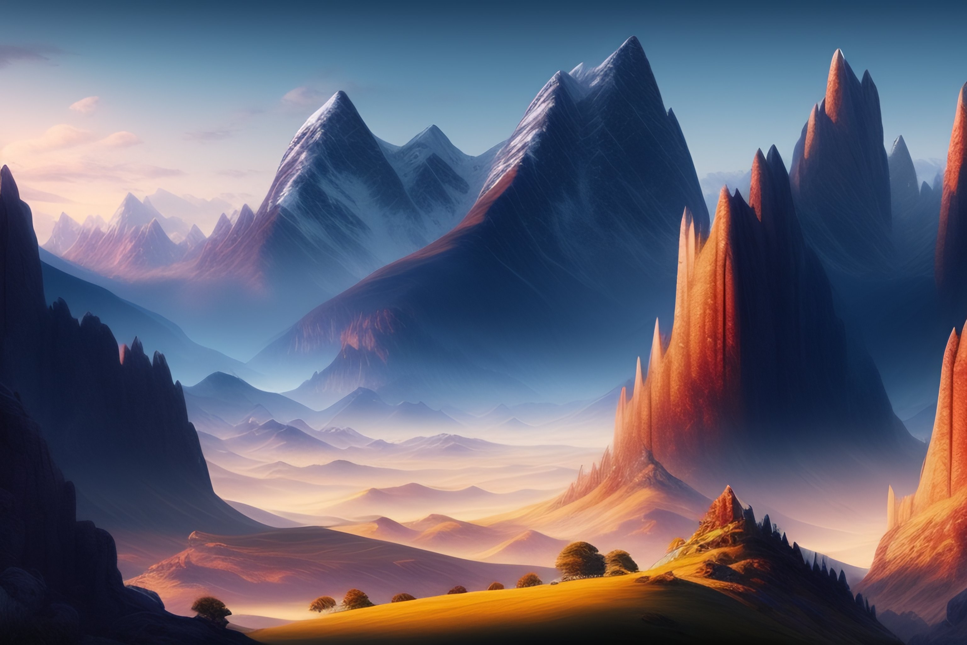 Lexica - A beautiful and highly detailed matte painting of the epic ...