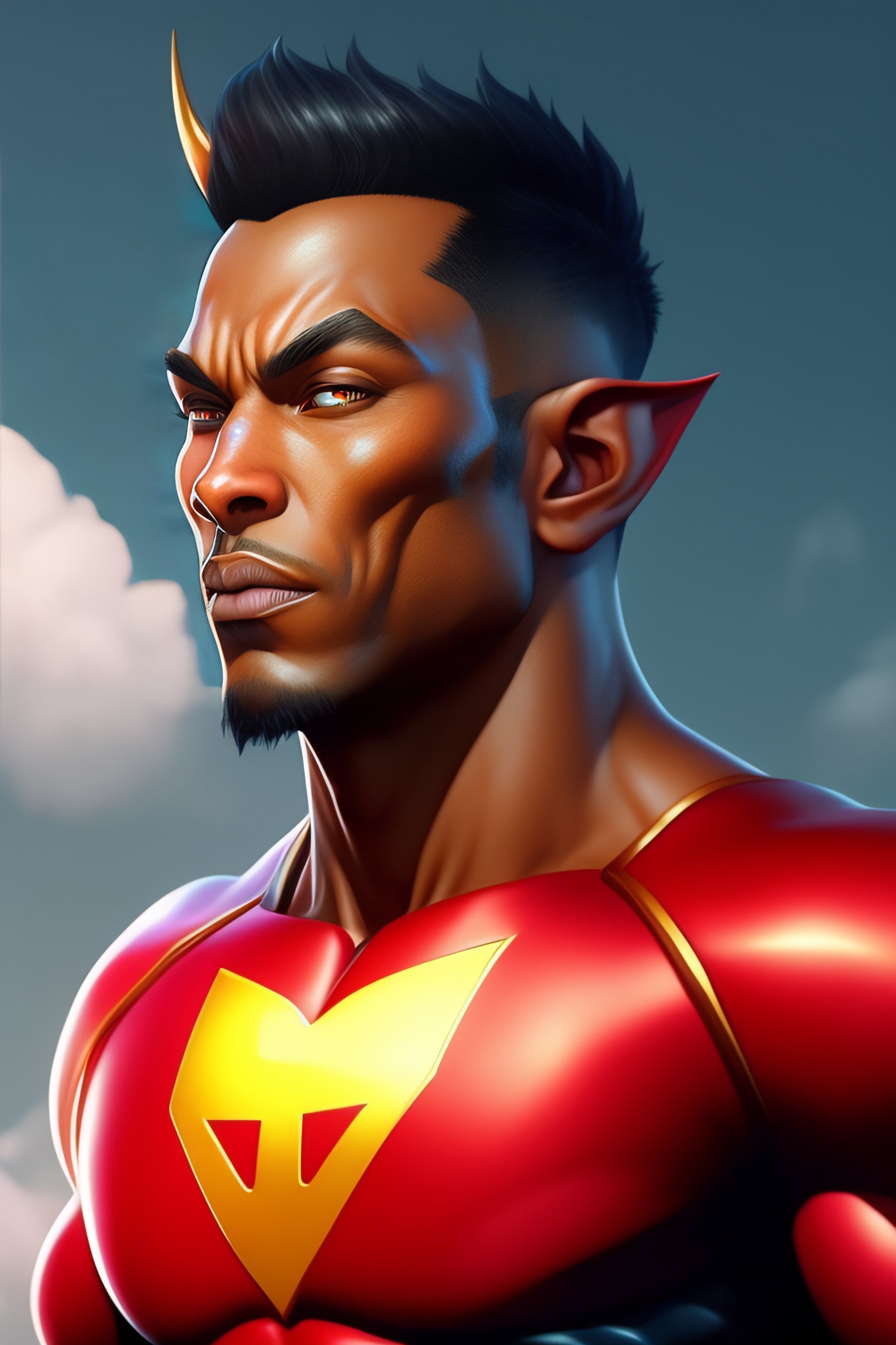 Lexica - Full high detailed, elon musk mutant creature, elf ear, Toonz ...