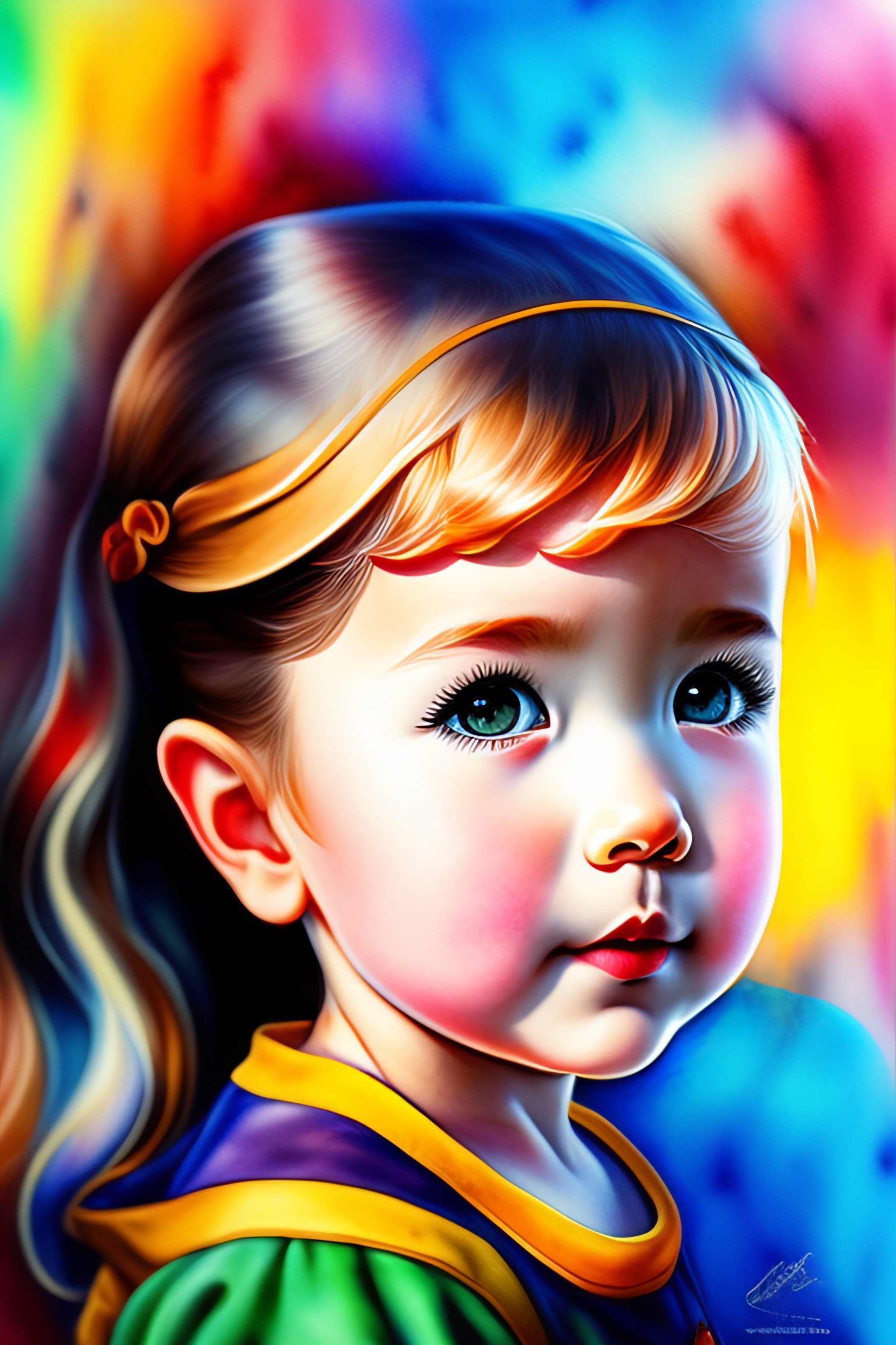 Lexica - Watercolor, highly detailed, cartoon chibi, pastels, child ...