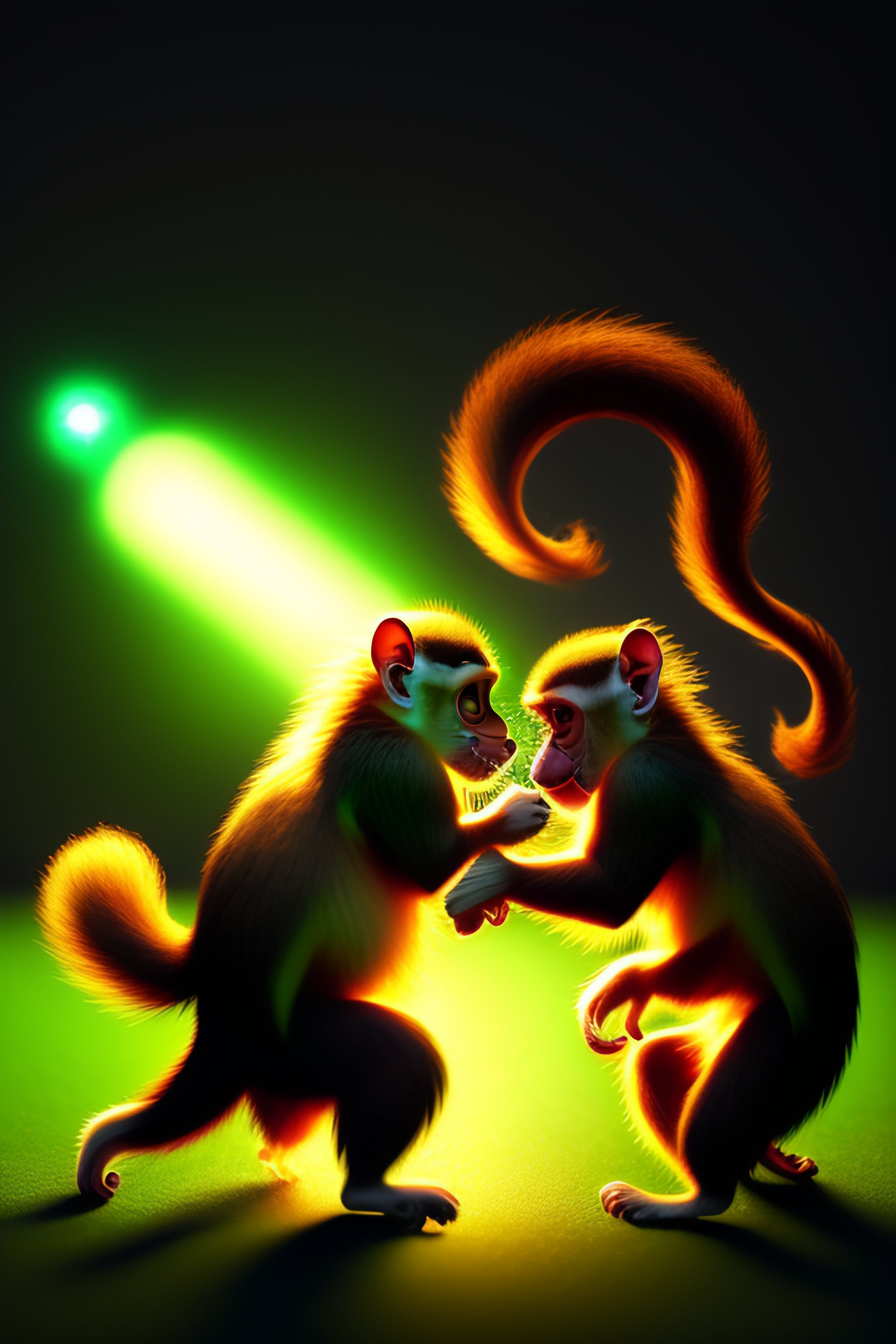 Monkeys With Lightsabers