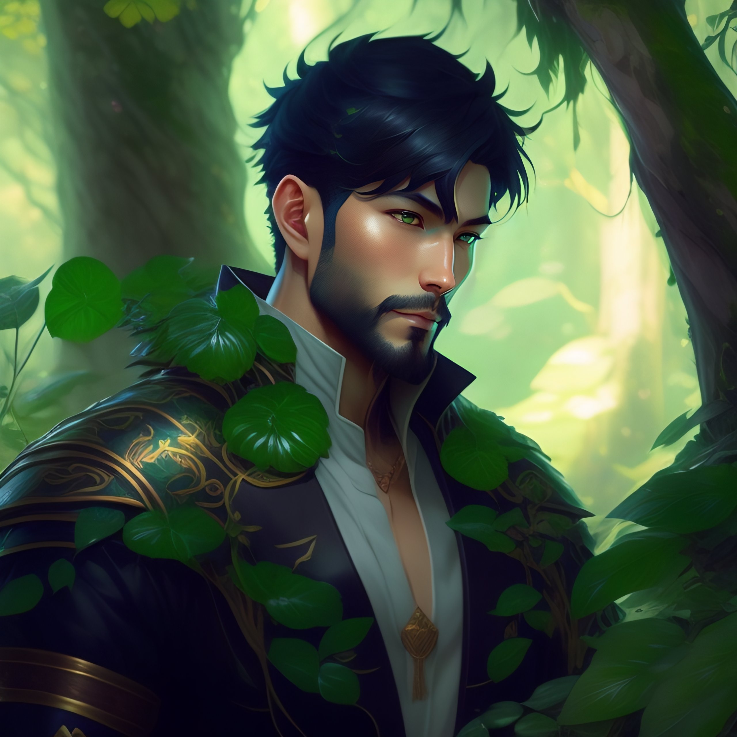 Lexica - Anime key visual of a 30yo developer man, short crew cut ...