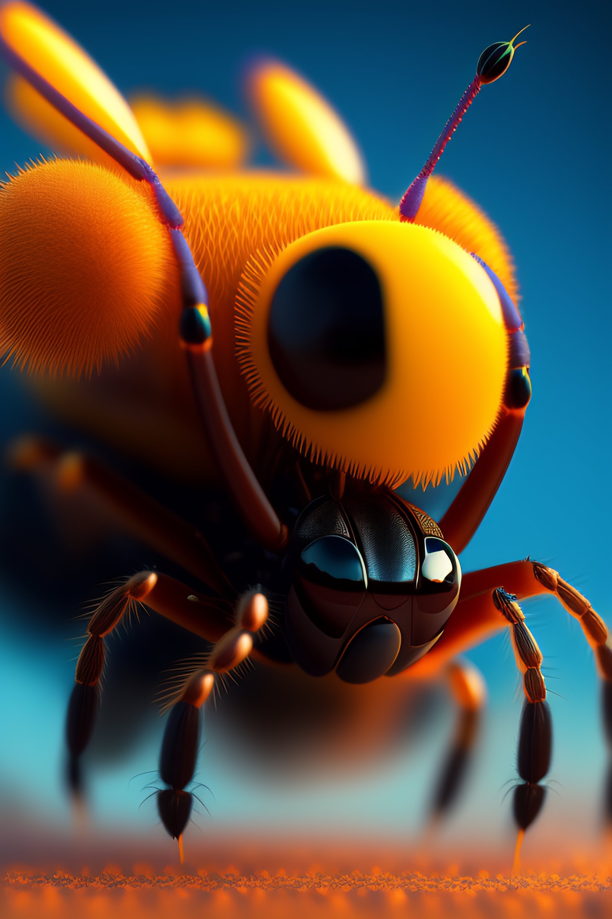 Lexica - Bad bunny artist riding a spider on a park, 8k, beeple ...