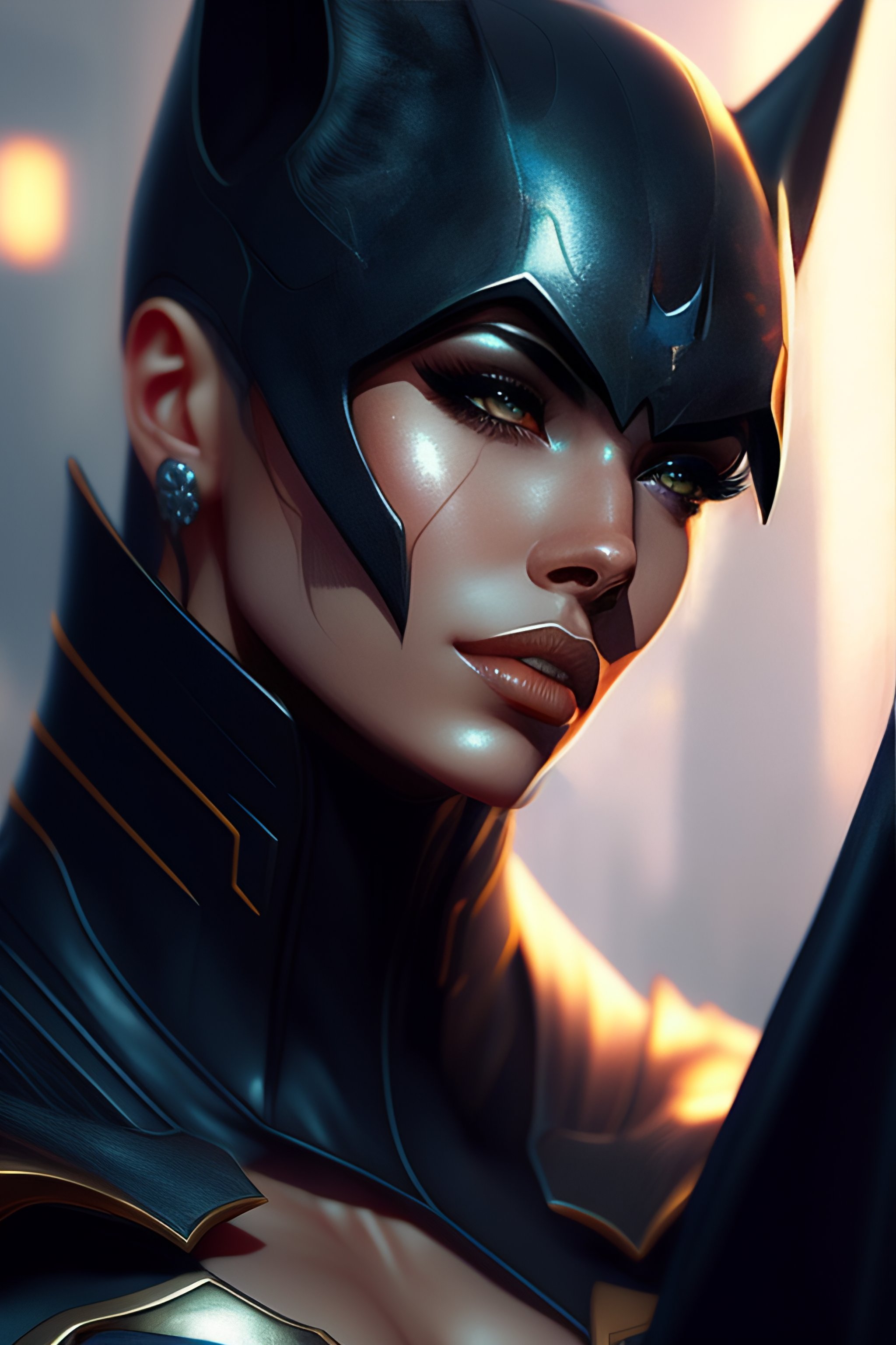 Lexica - Batman cyberpunk sharp details, sharp focus, elegant, highly ...