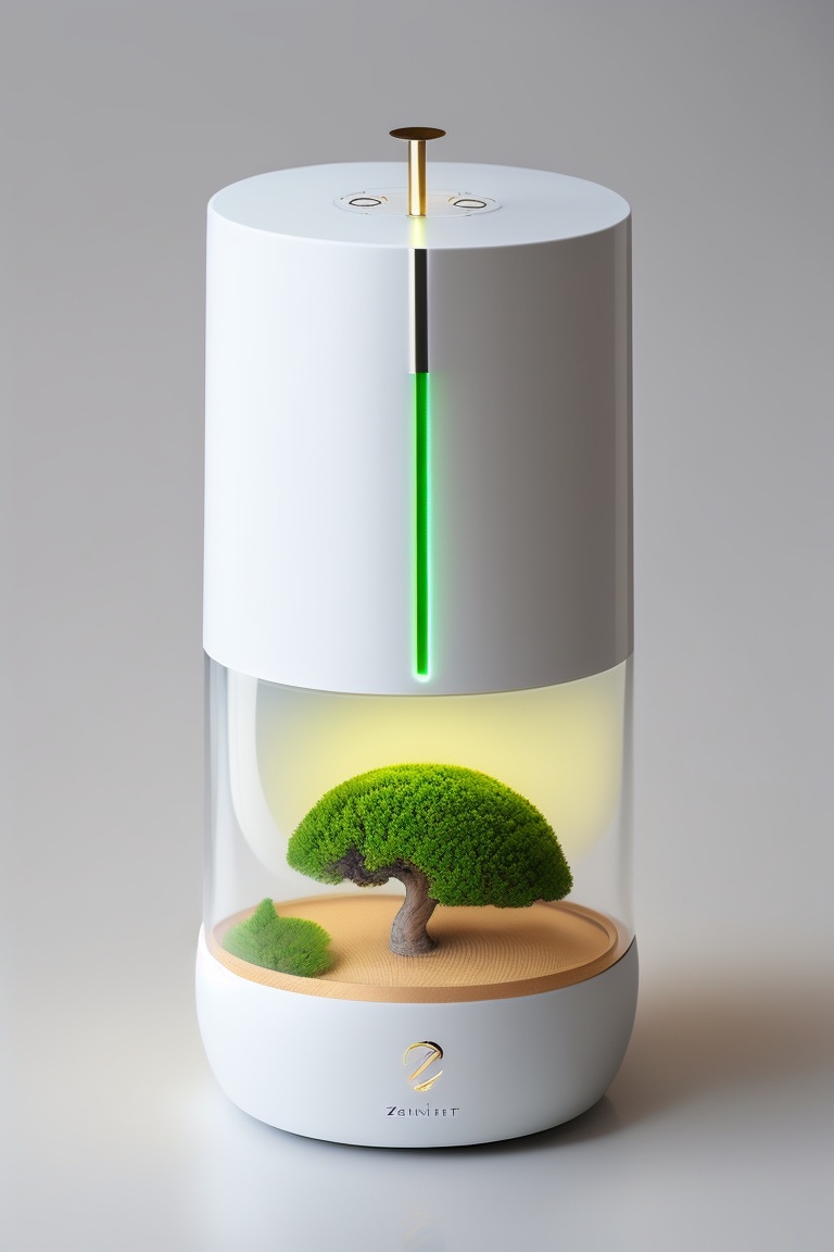 Lexica - The ZenMist Aura Diffuser combines tranquility and elegance in ...
