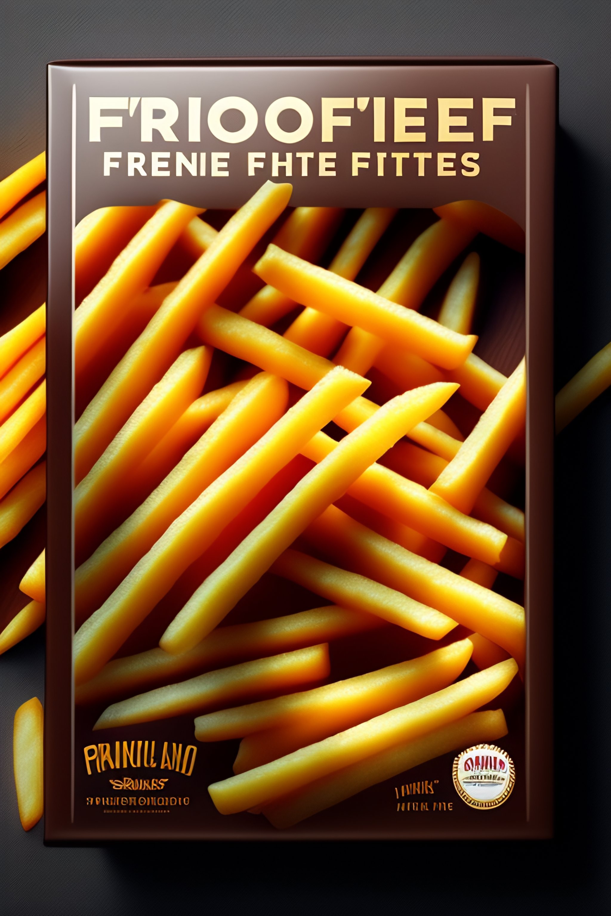 Lexica - Branding for frozen french fries packaging