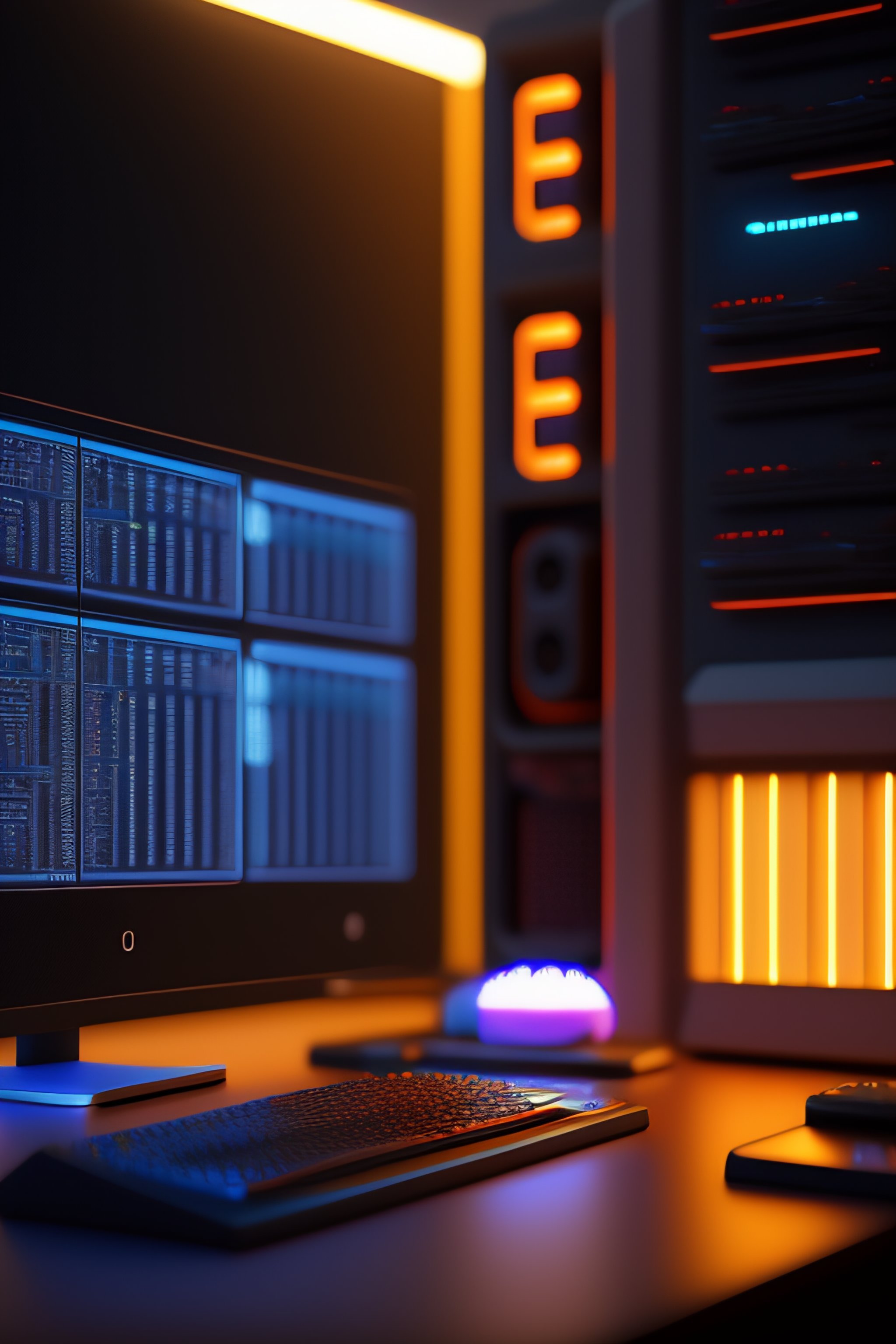 Lexica - Detailed unreal engine voxel render, video games, c4d render ...